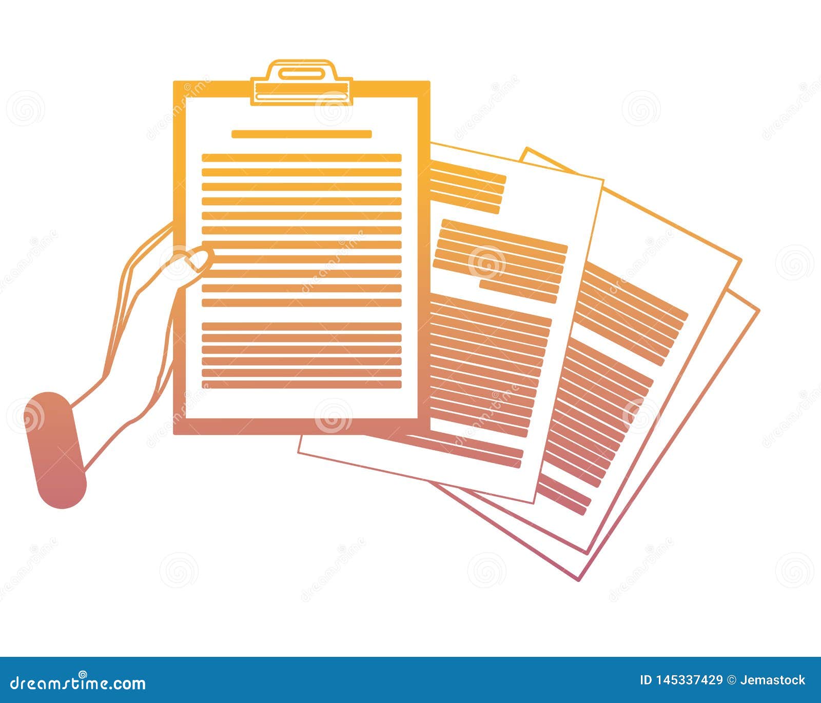 Clipboard Documents Stock Illustrations – 2,246 Clipboard Documents ...