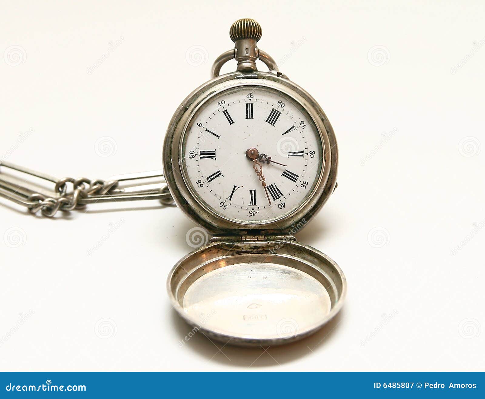 Hand With Clock-hands Stock Photography | CartoonDealer.com #10370900