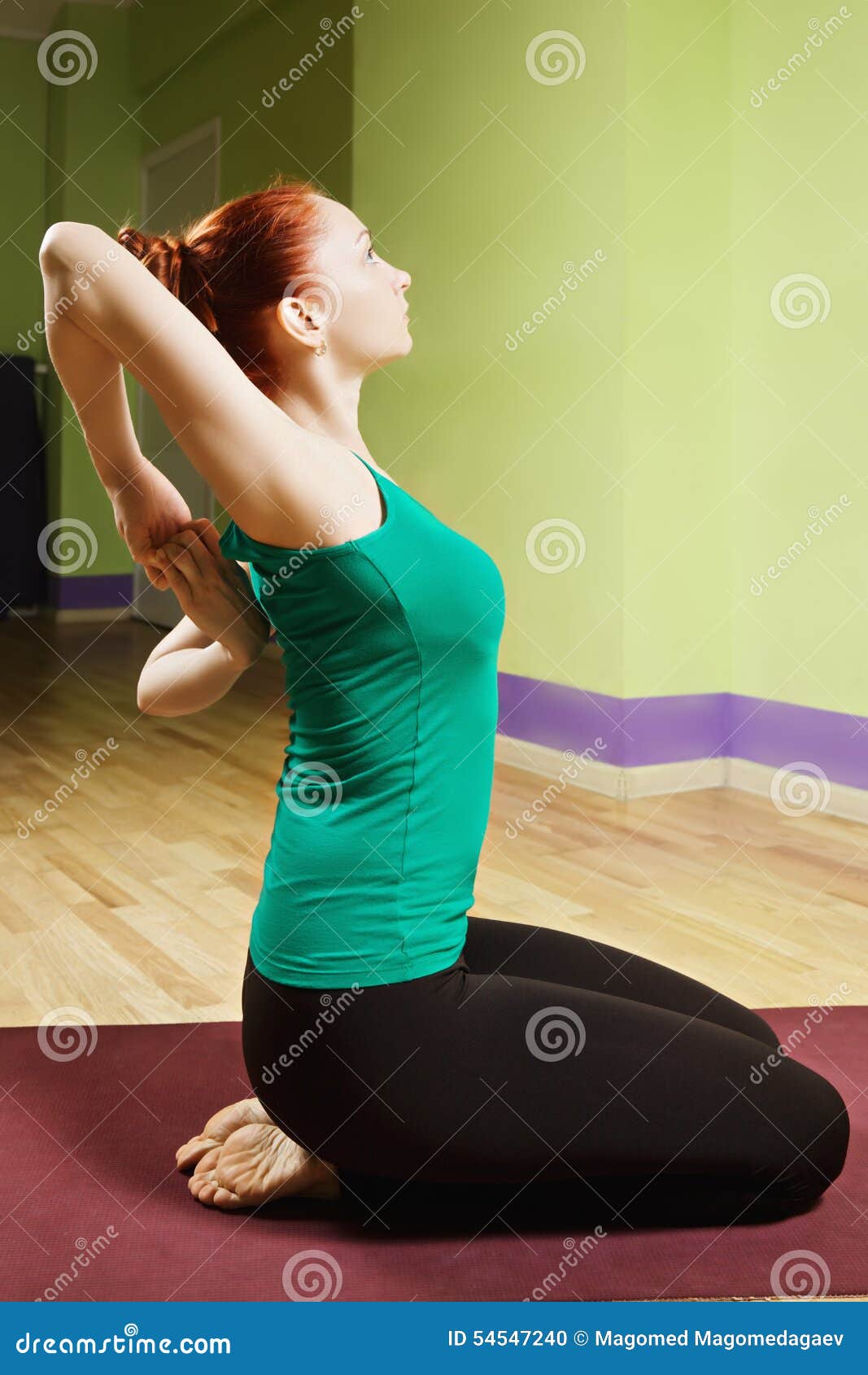 Hand Clutched Behind Back Sideview Stock Photo - Image of vertical ...