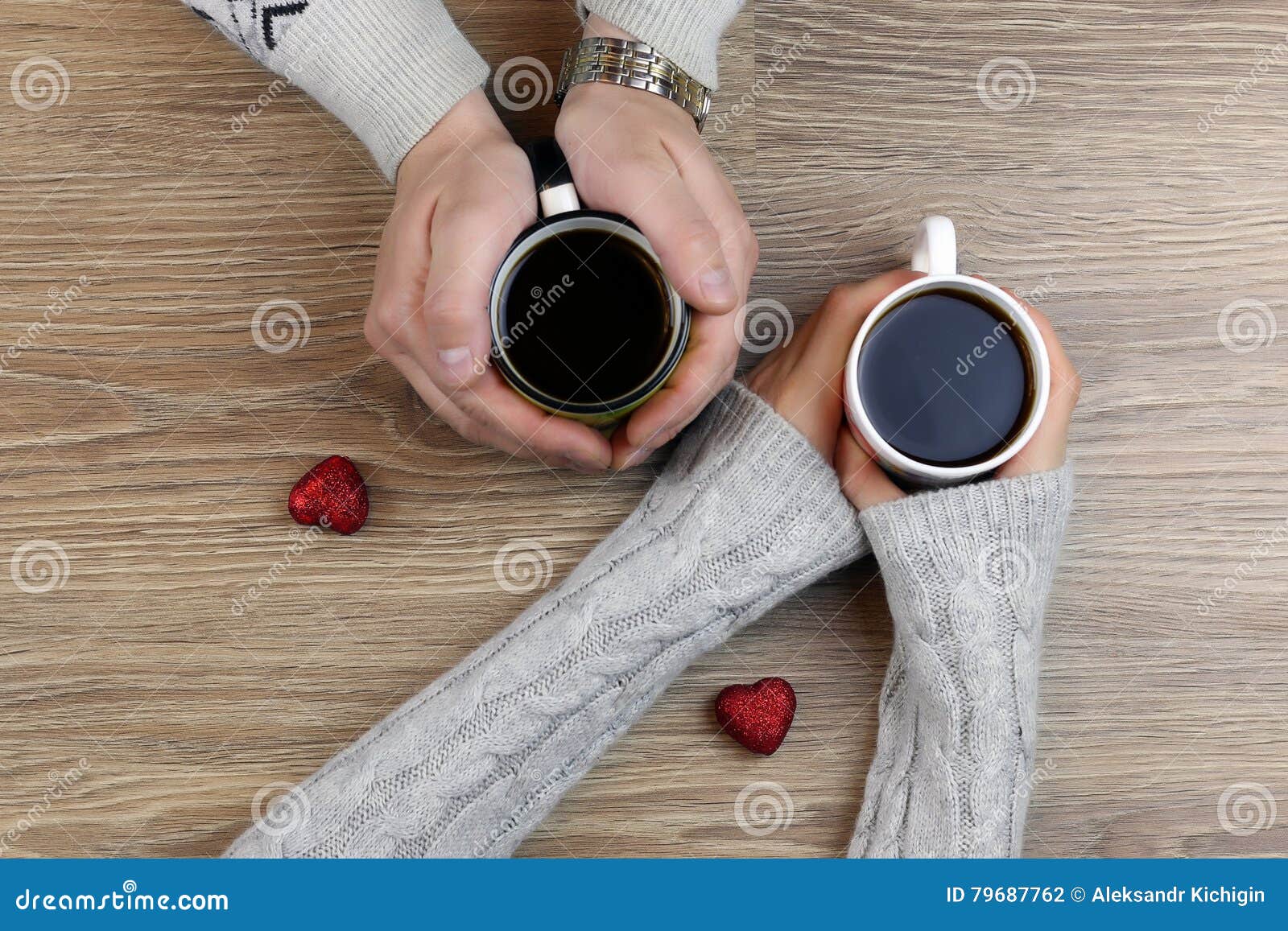 Hand Coffee Background Couple Stock Photo - Image of aroma, hands: 79687762