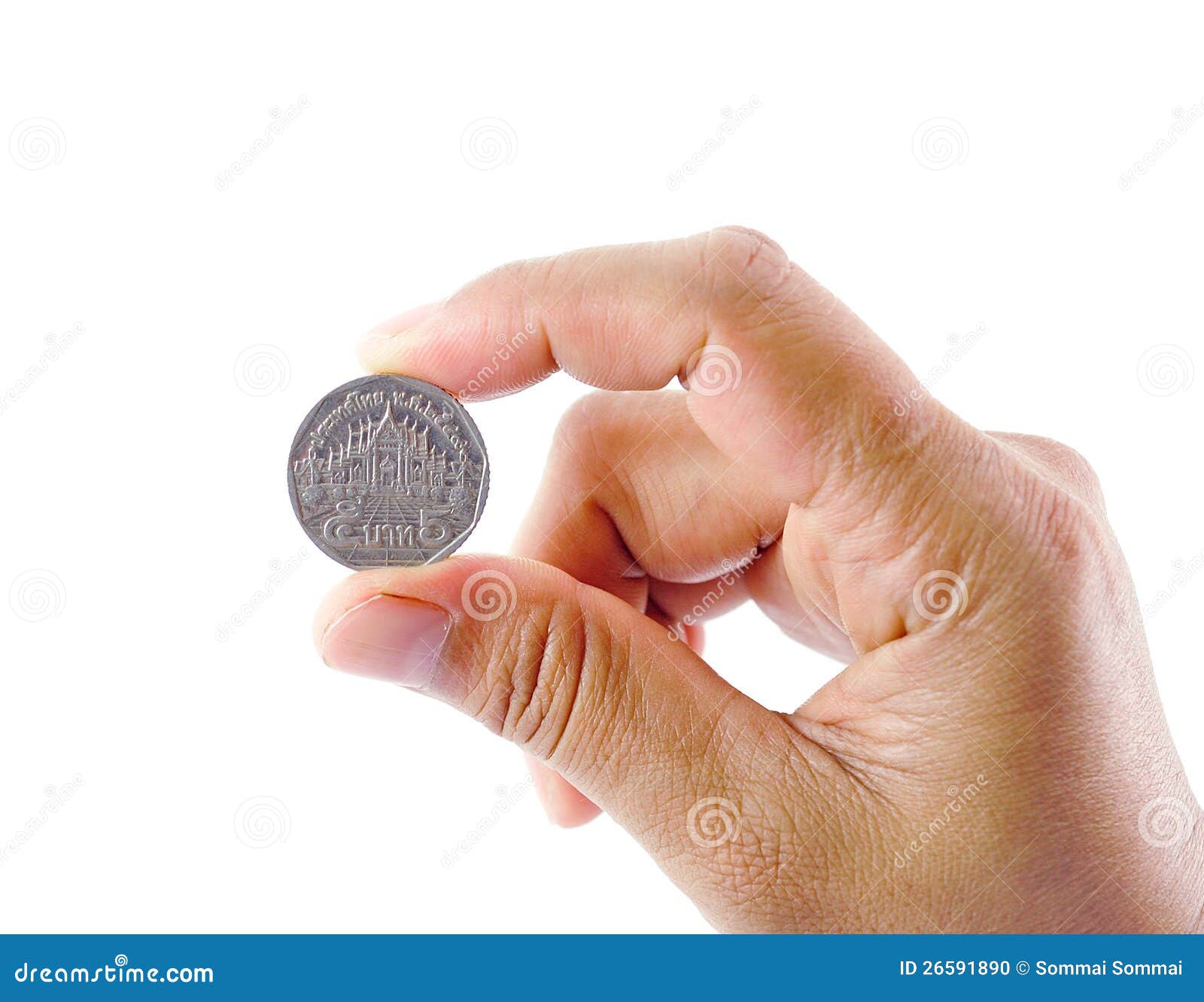 Hand and coin stock photo. Image of financial, giving - 26591890