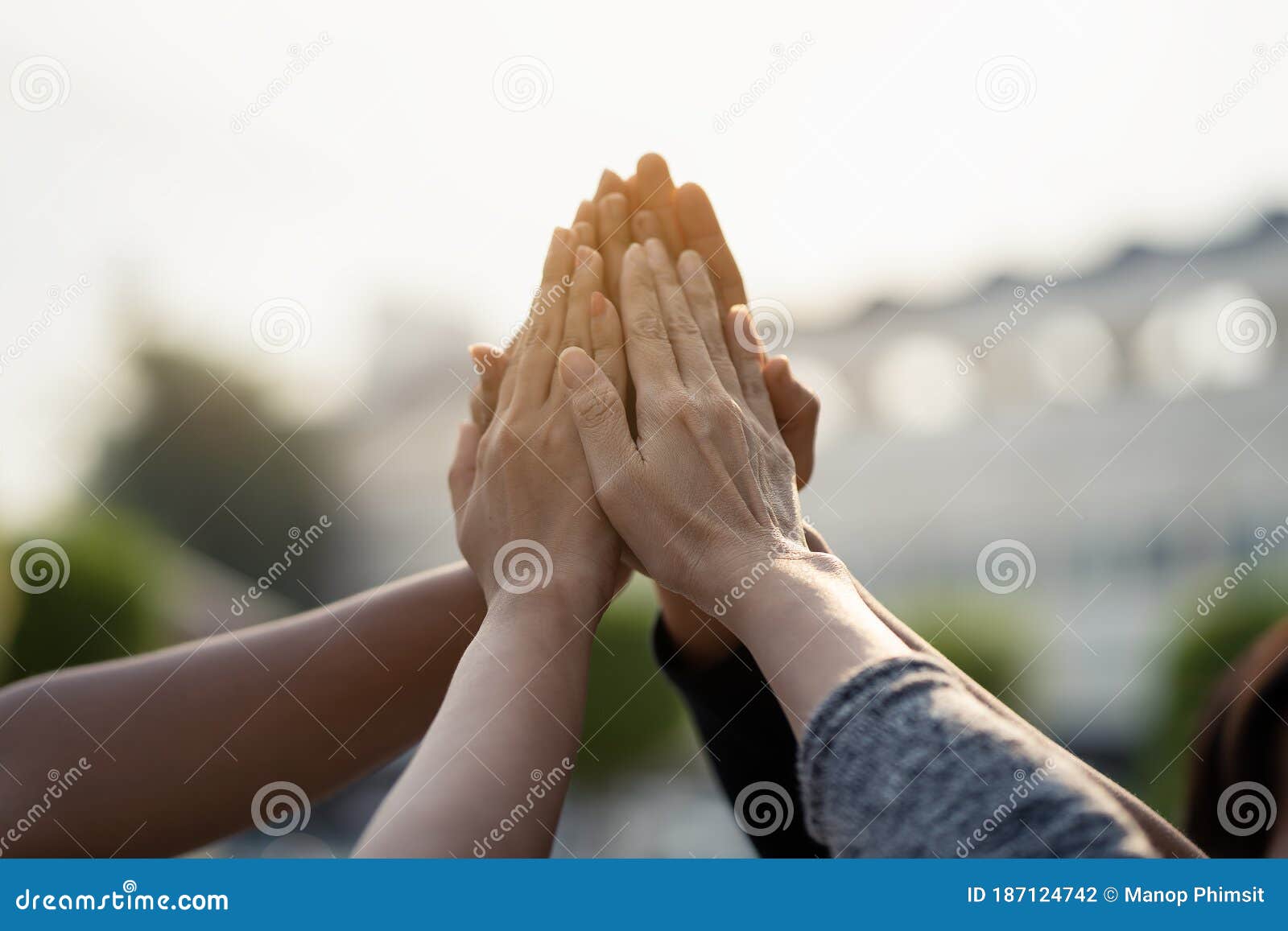 Hand Collaboration Teamwork Concept Stock Photo - Image of ...