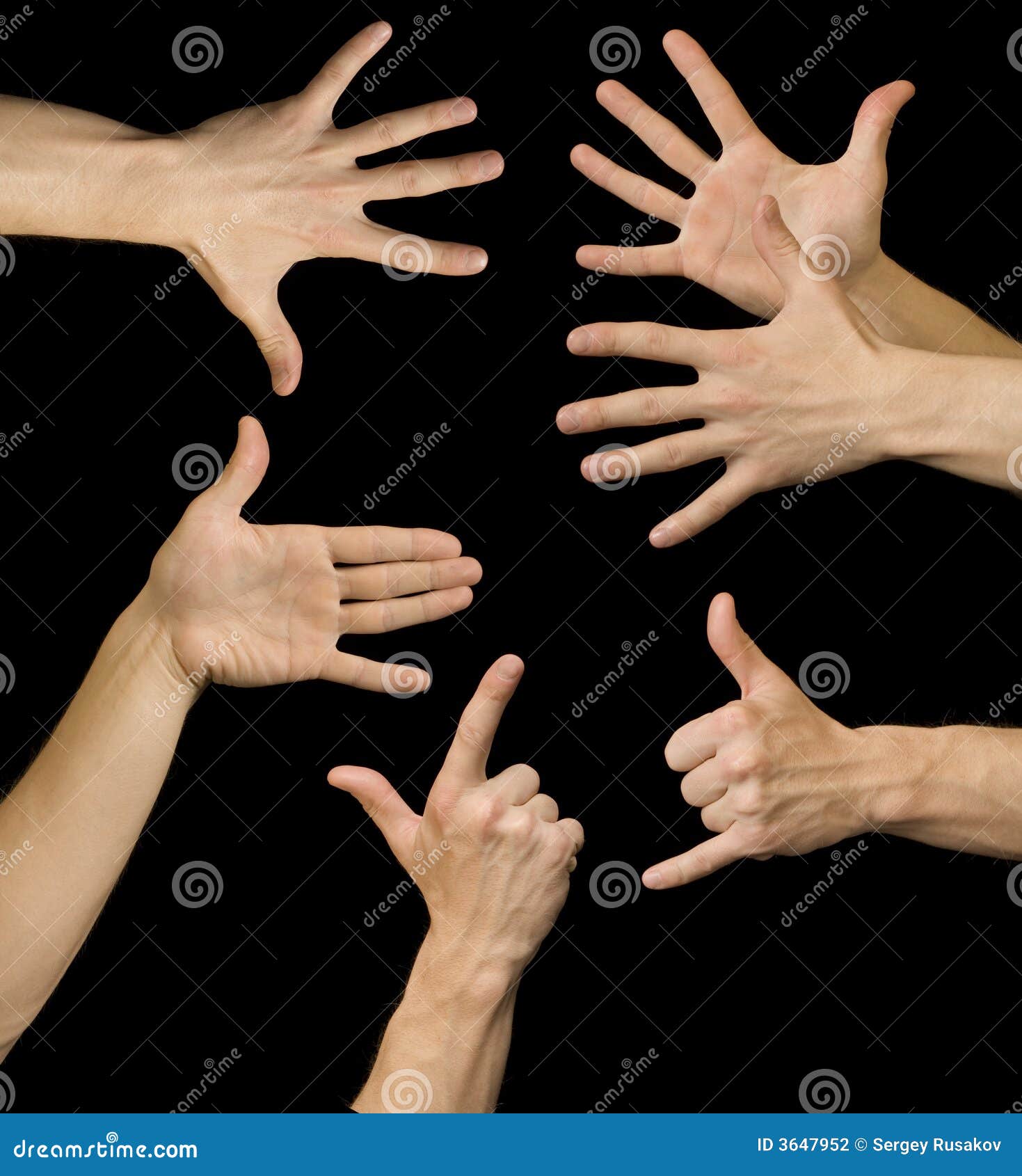Hand collage. stock photo. Image of studio, nails, black - 3647952