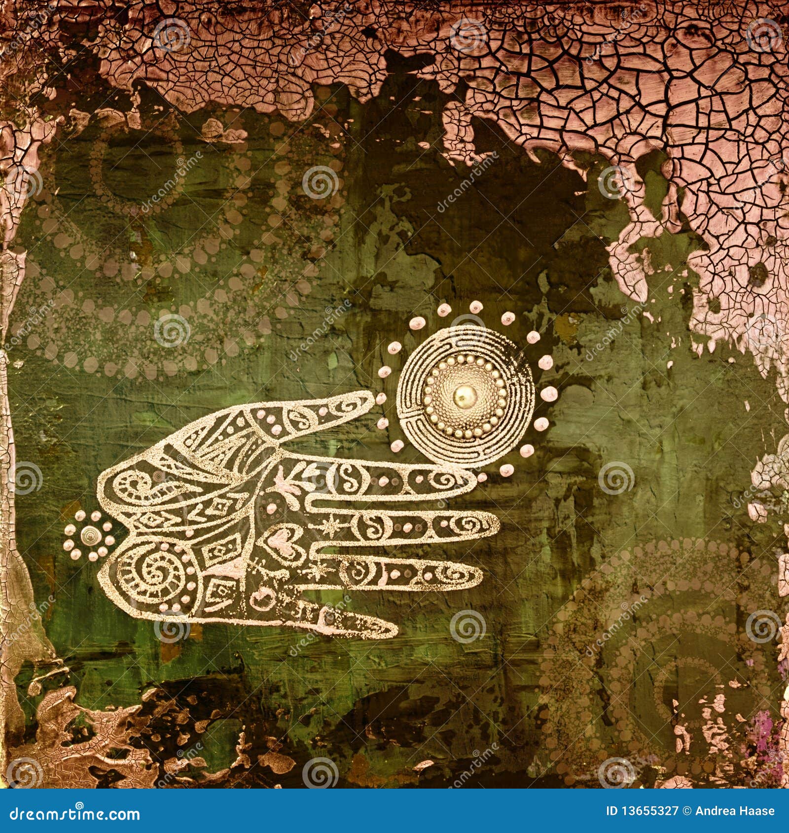 Hand collage artwork stock illustration. Illustration of collage - 13655327