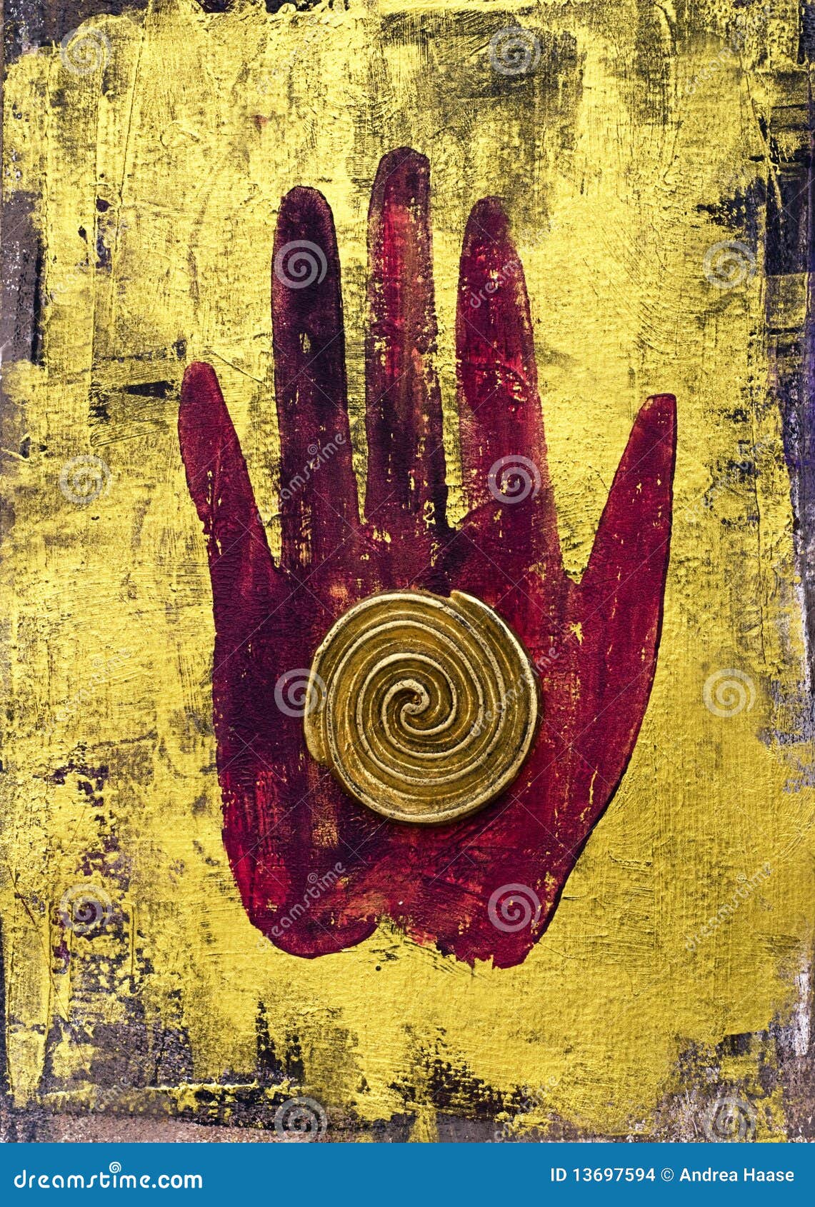 Hand collage artwork stock illustration. Illustration of collage - 13697594