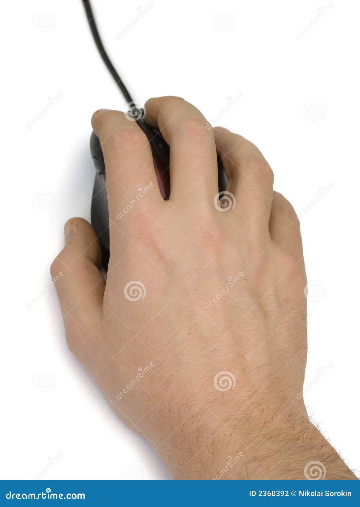Hand With Computer Mouse Royalty-Free Stock Image | CartoonDealer.com ...