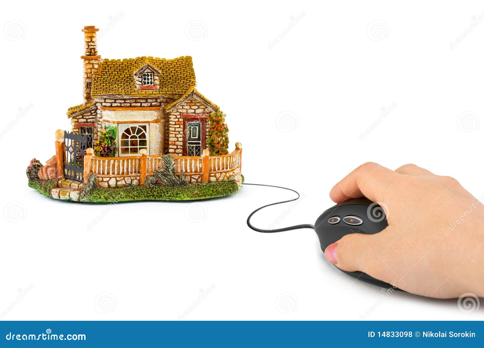Toy House Computer Mouse Stock Photos - Free & Royalty-Free Stock ...