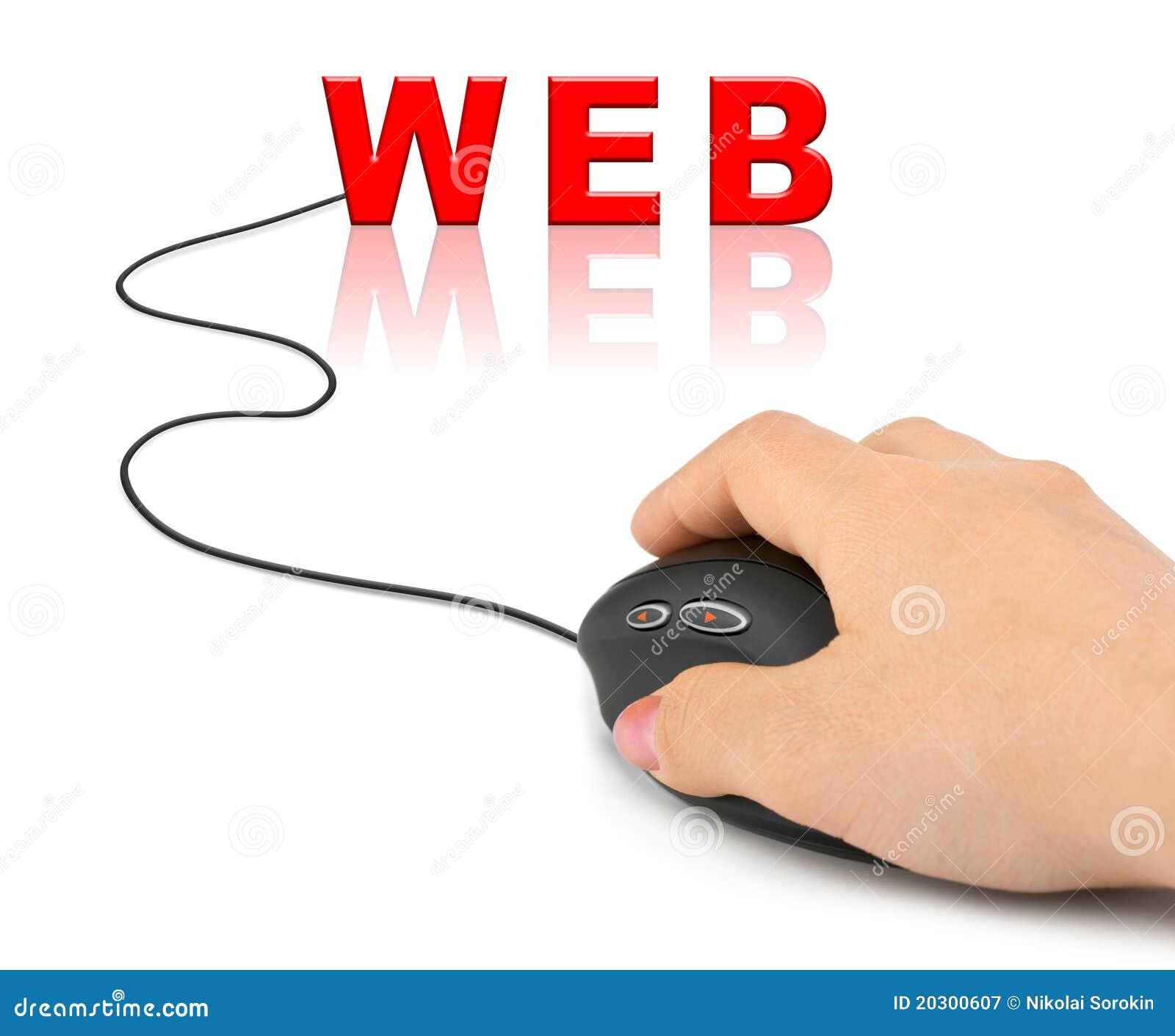 Hand Computer Mouse Word Solution Stock Photos - Free & Royalty-Free ...