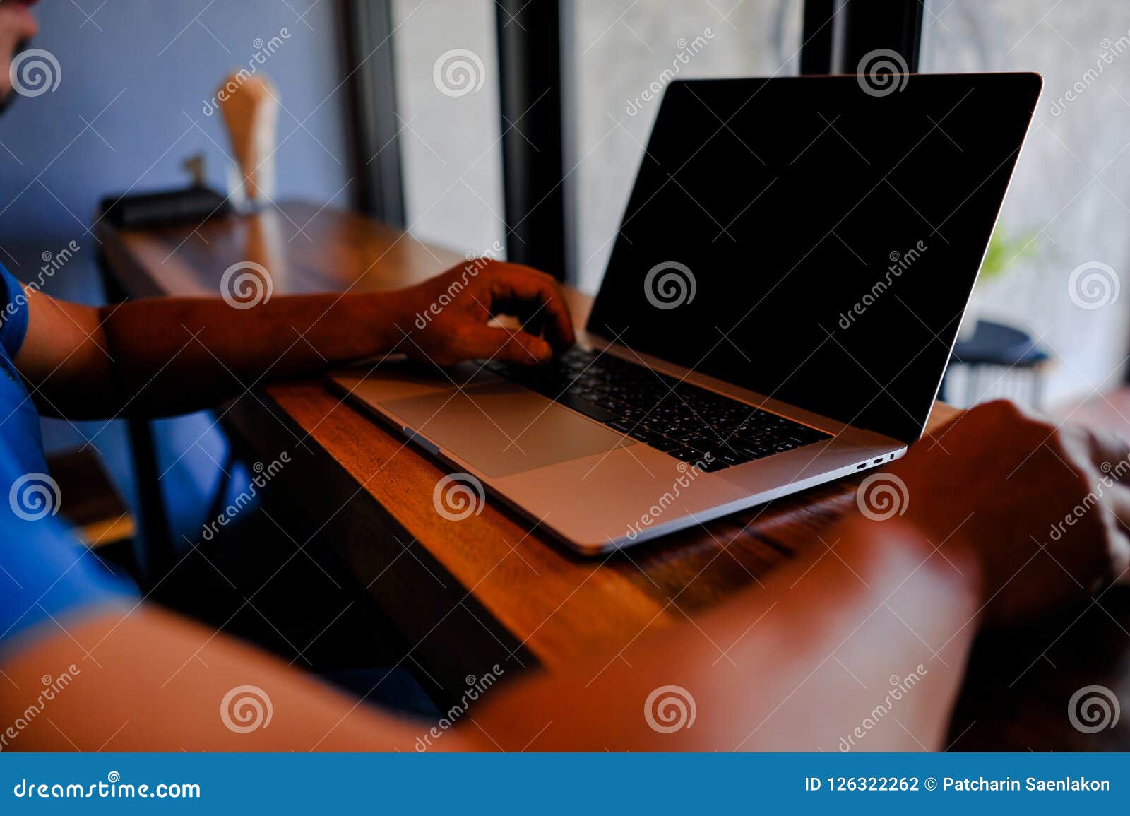 Hand and Computer Work and Technology To Do Business of the Businessmen ...