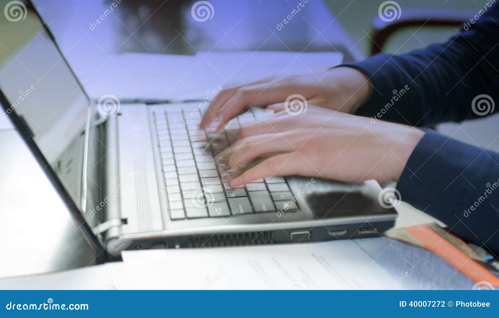 Hand computers stock photo. Image of office, closeup - 40007272