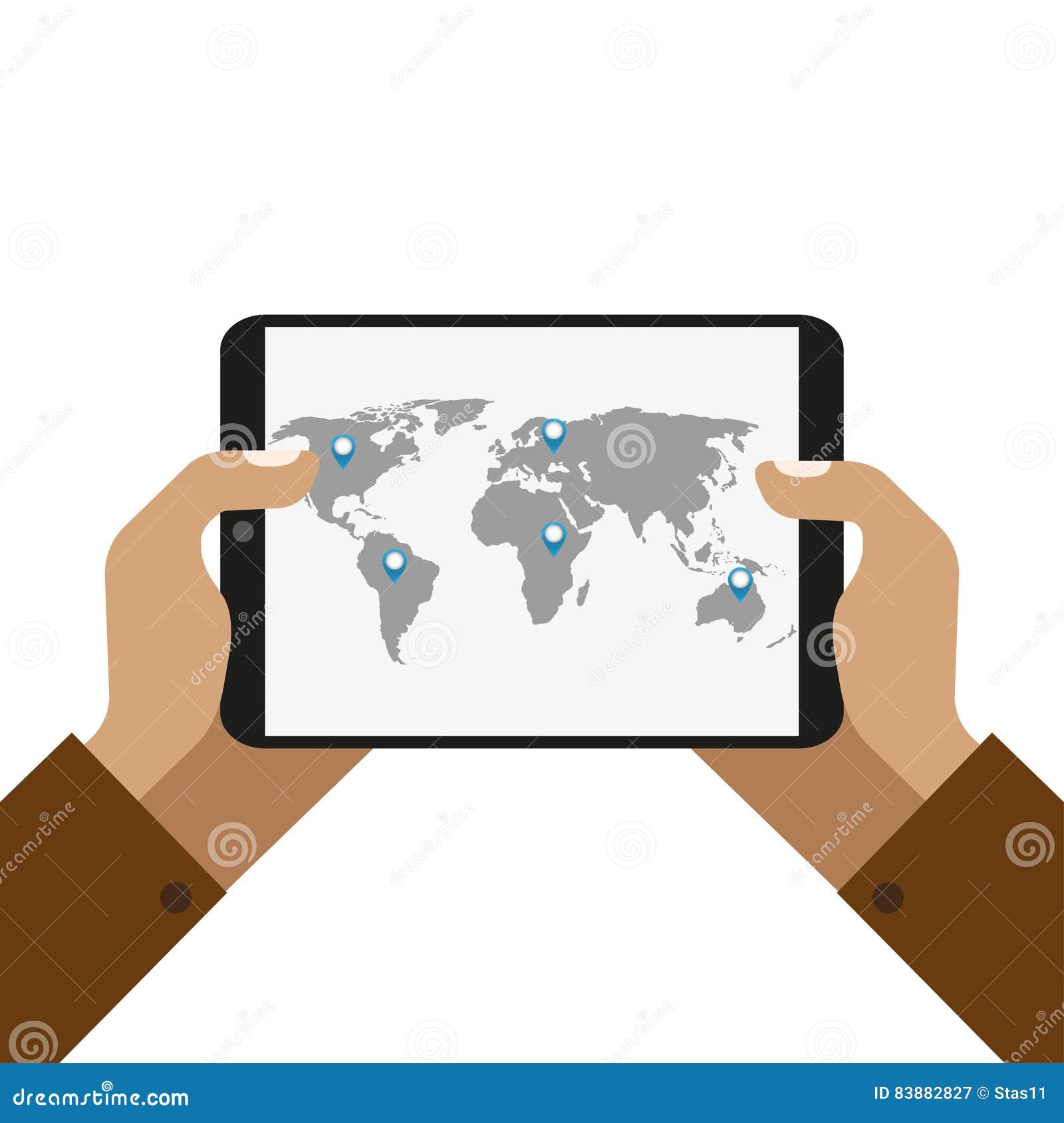 Connecting World Building Transportation Network Globe Collaboration ...