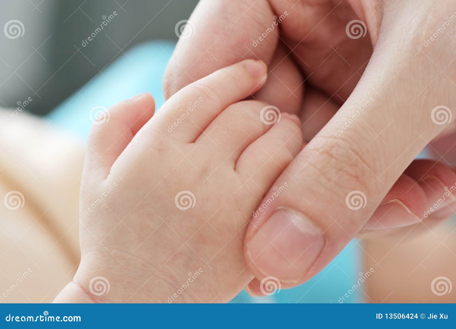 Hand connection stock photo. Image of grasping, baby - 13506424