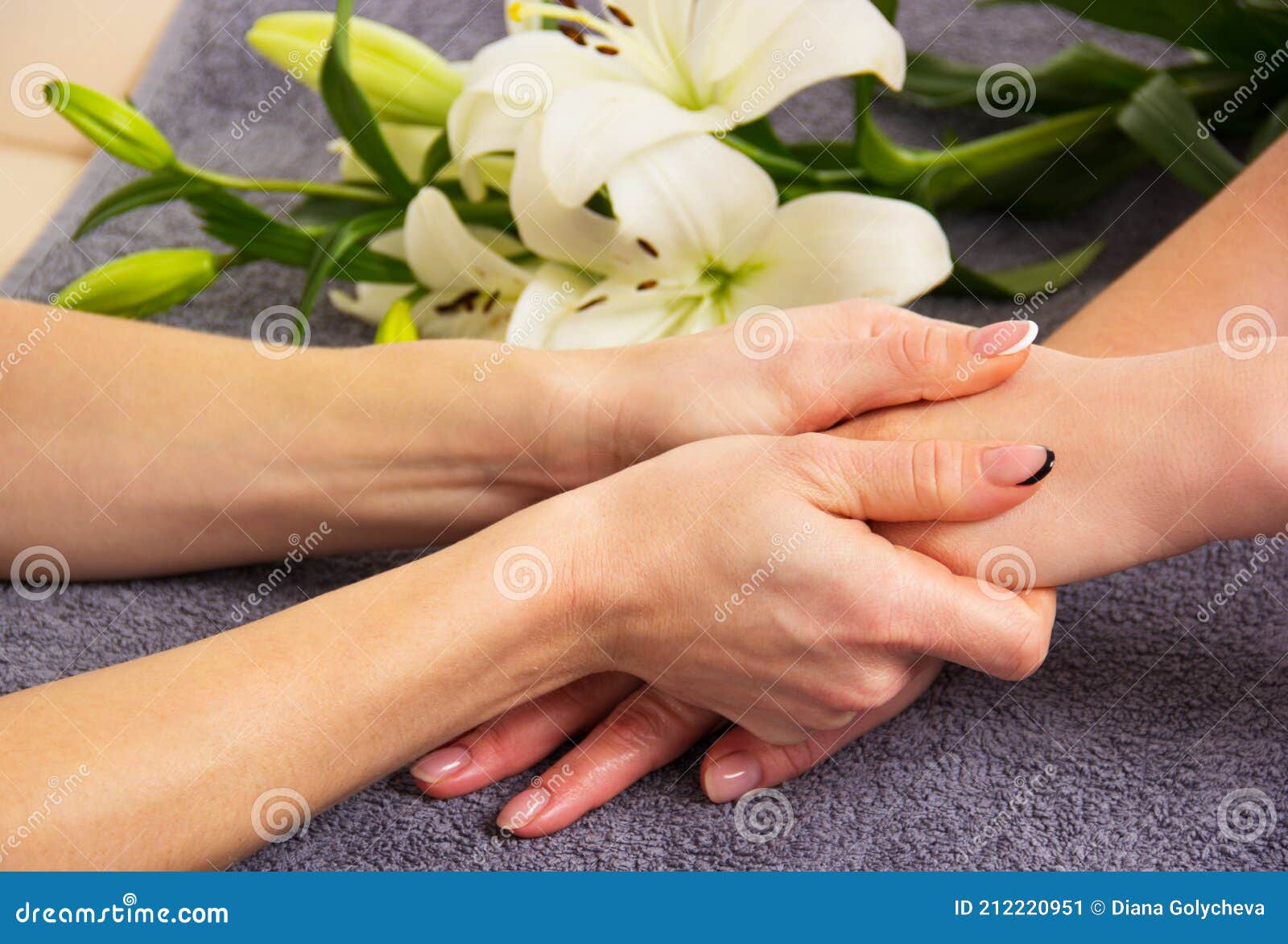 Hand in Hand. Consolation and Support Stock Image - Image of hold, help ...