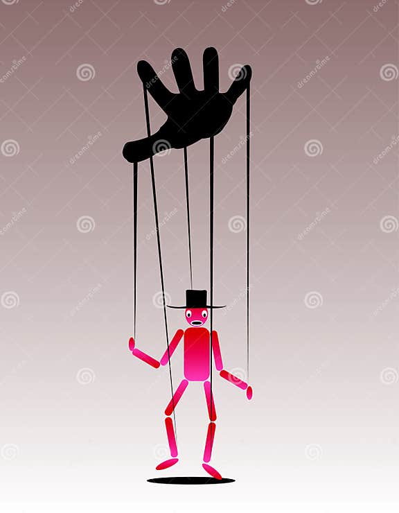 Hand control 02 stock illustration. Illustration of held - 556485