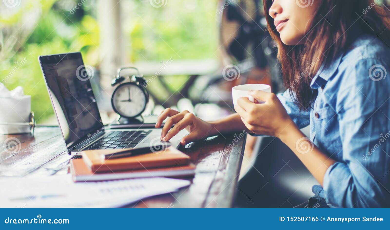 Hand Control on a Laptop Touchpad Stock Photo - Image of control ...