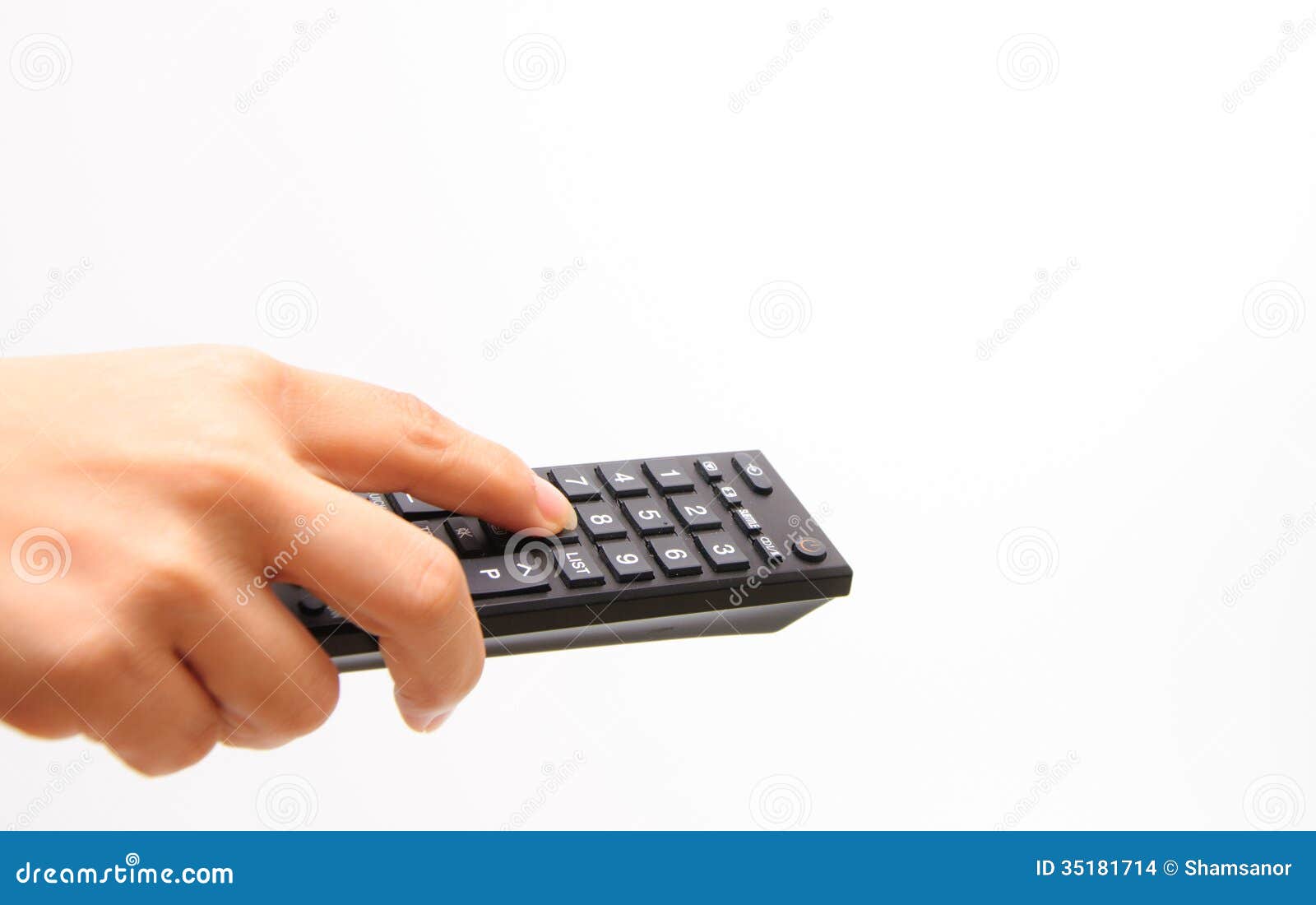 Hand On The Control Panel Of A Cnc Programmable Machine Royalty-Free ...