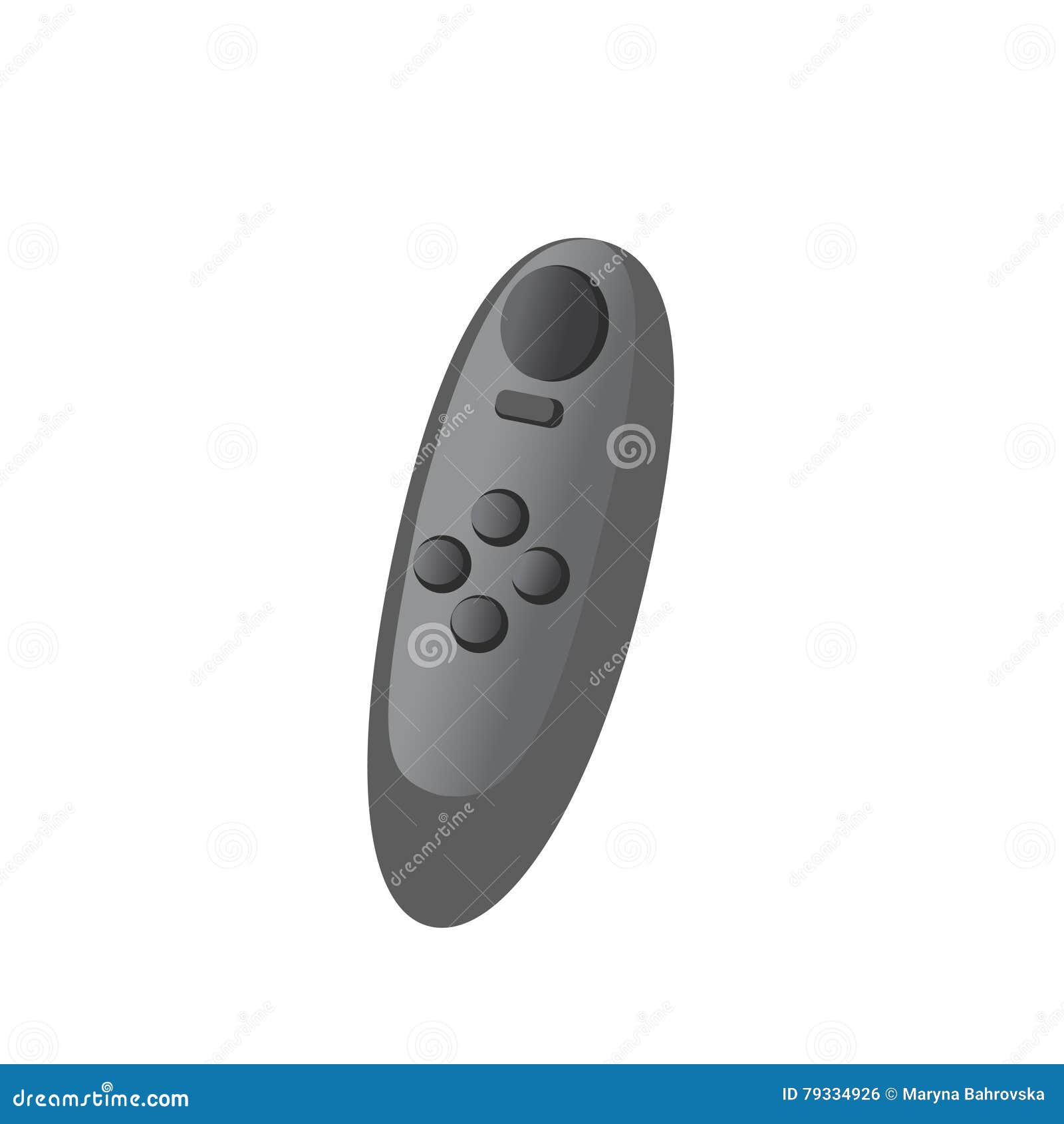 Hand Controller for Virtual Reality System Stock Vector - Illustration ...