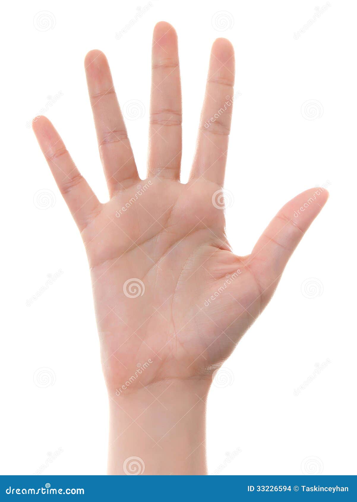 Hand counting: five stock photo. Image of lighting, high - 33226594