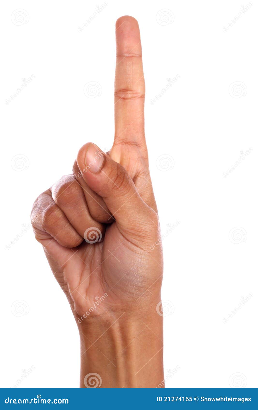 Hand counting number one stock image. Image of background - 21274165