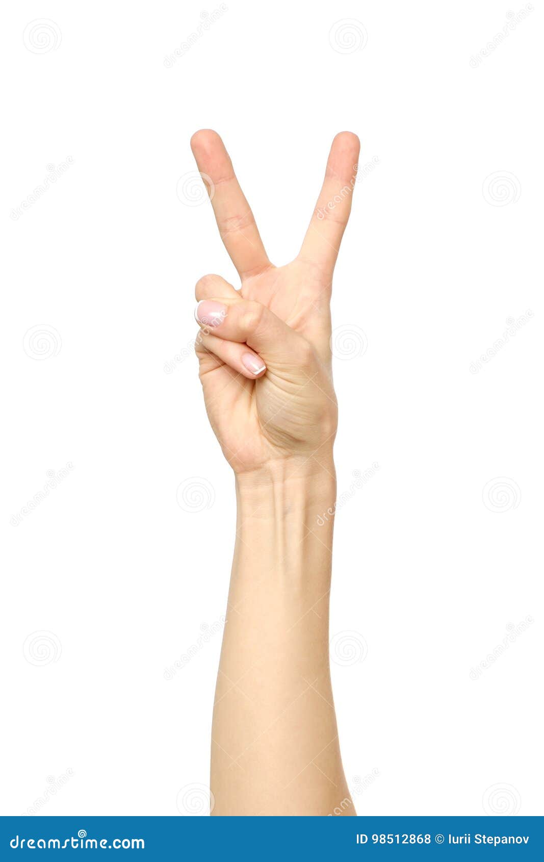 Hand counting. Two fingers stock photo. Image of collection - 98512868