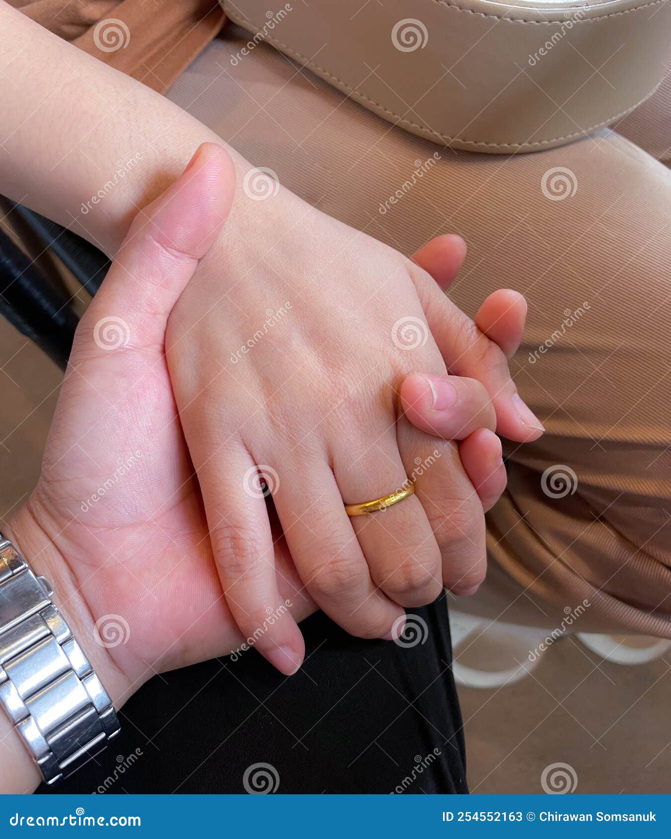 Hand couple trust in love stock image. Image of heart - 254552163