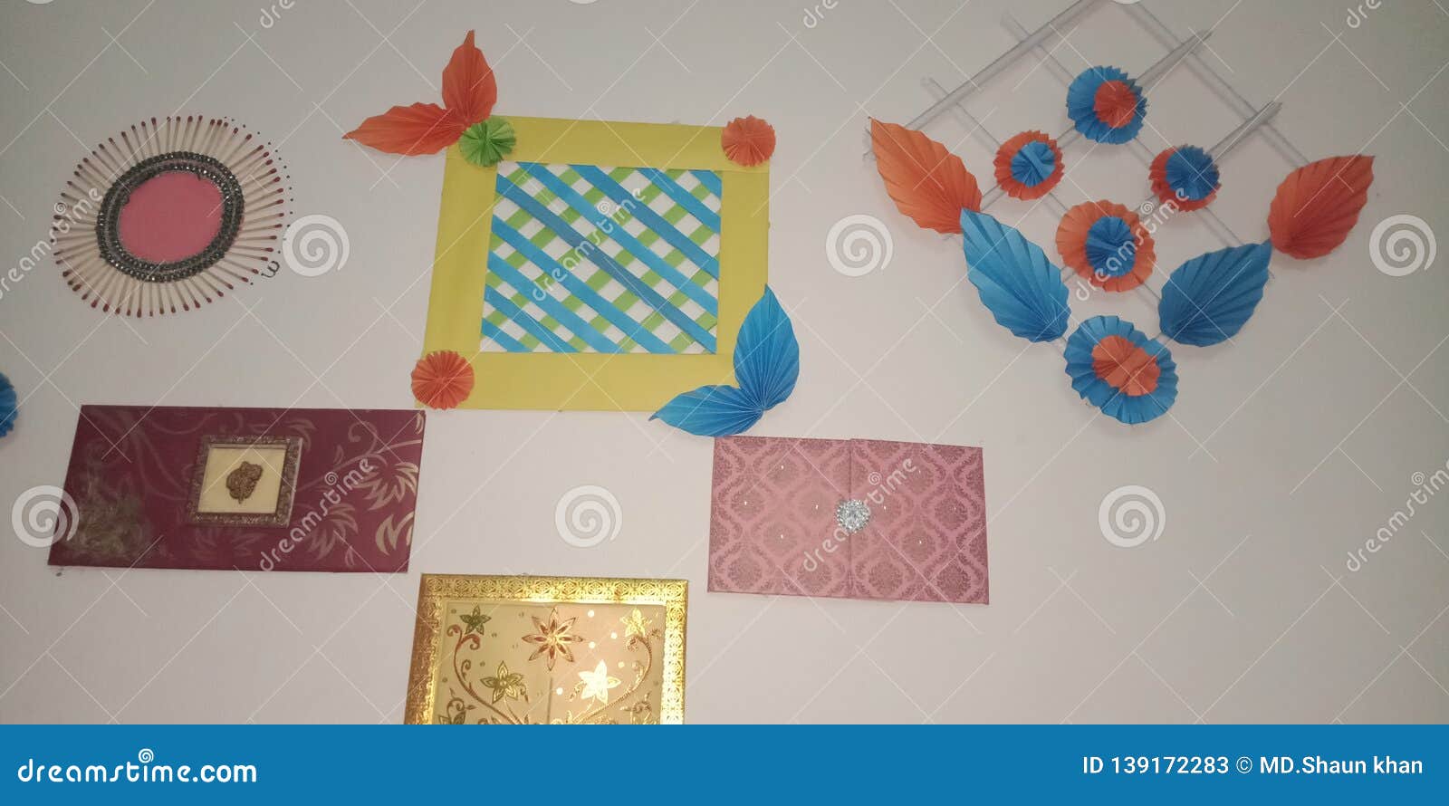 Hand craft wall designe stock image. Image of home, craft - 139172283