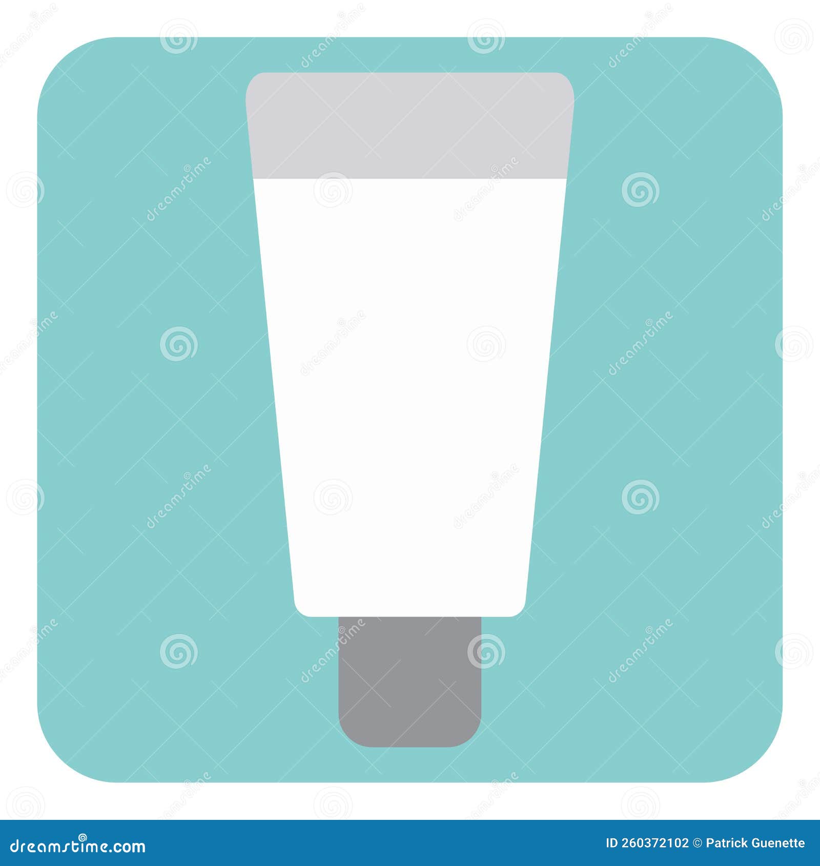 Hand cream, icon stock vector. Illustration of splash - 260372102