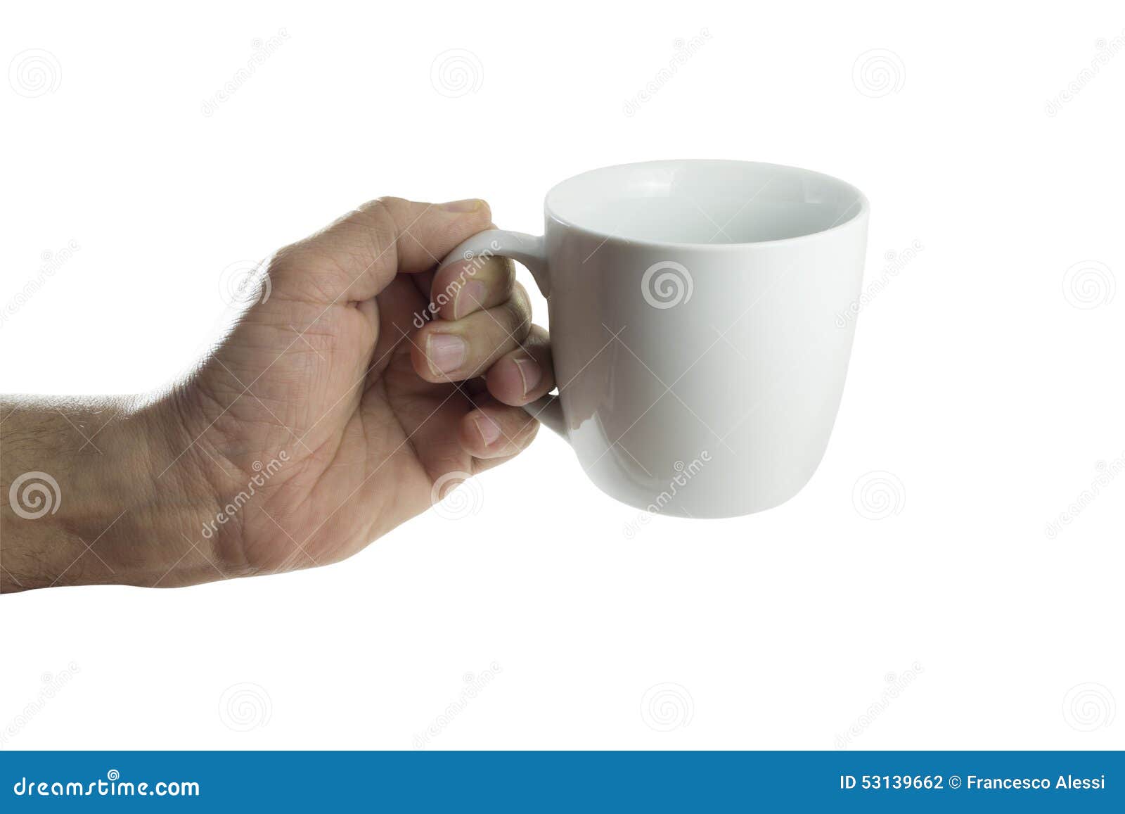 Hand with cup stock photo. Image of closeup, drink, object - 53139662