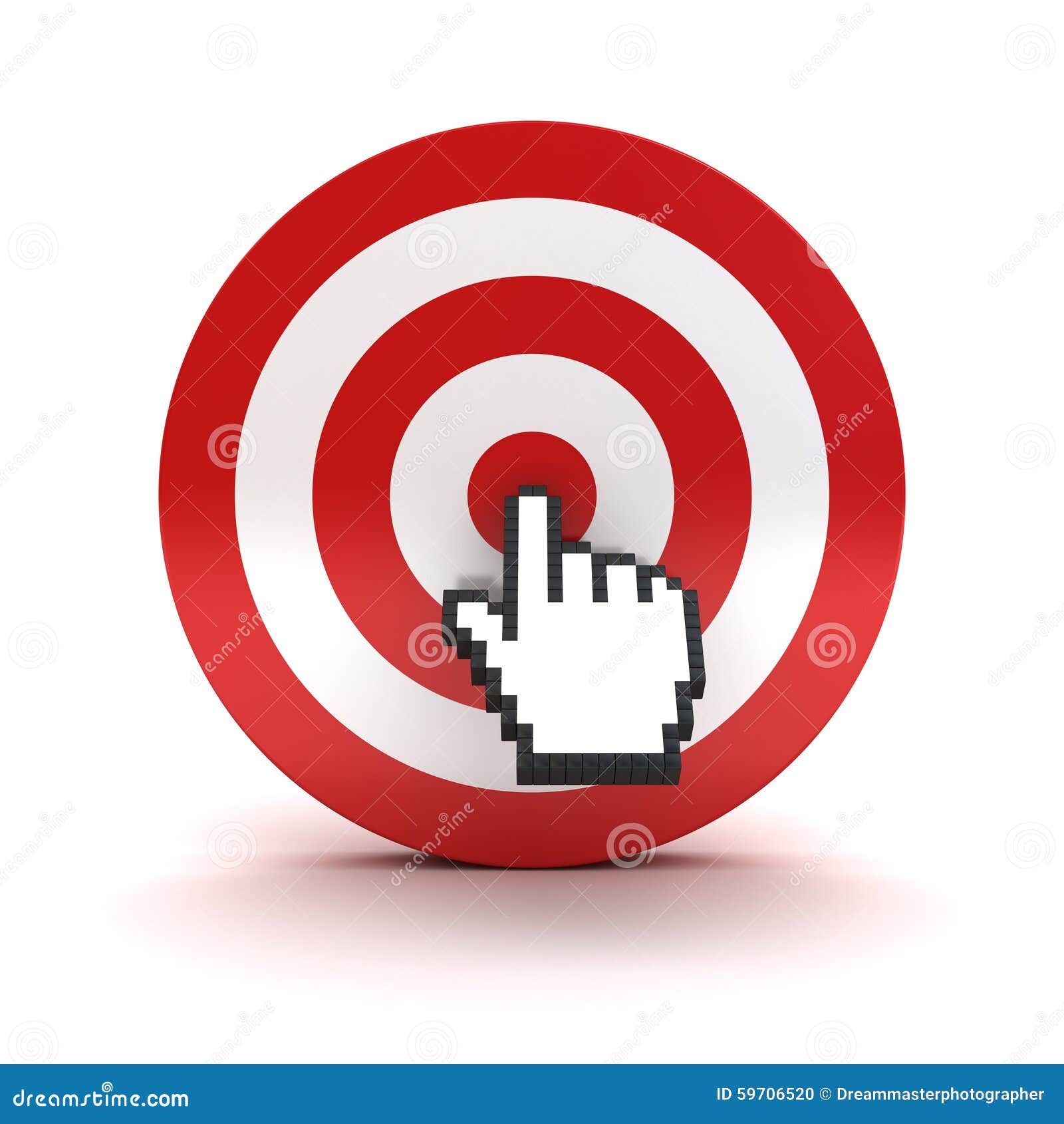 Computer Mouse Pointer Middle Finger