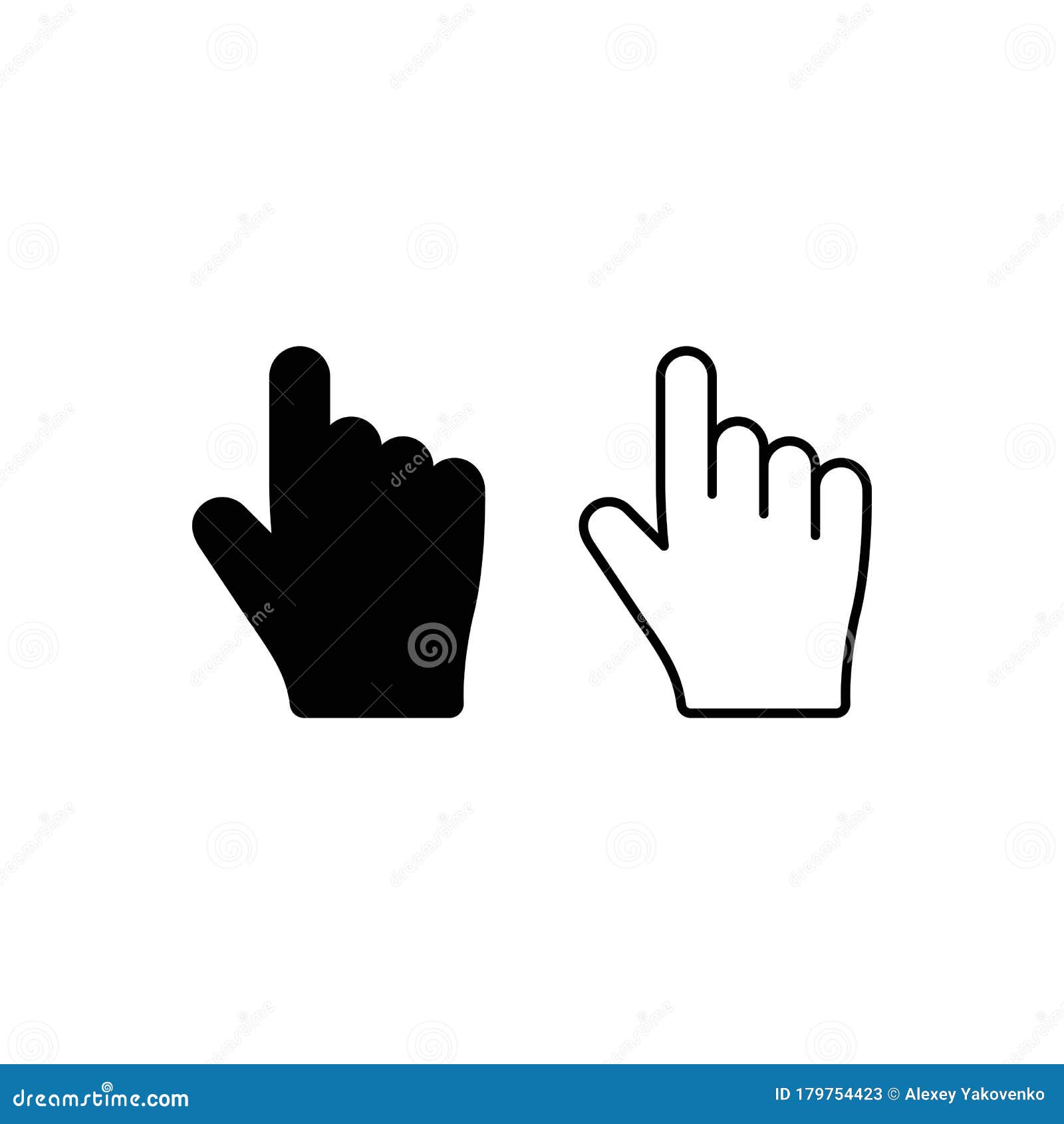 Pointing Finger Cursor