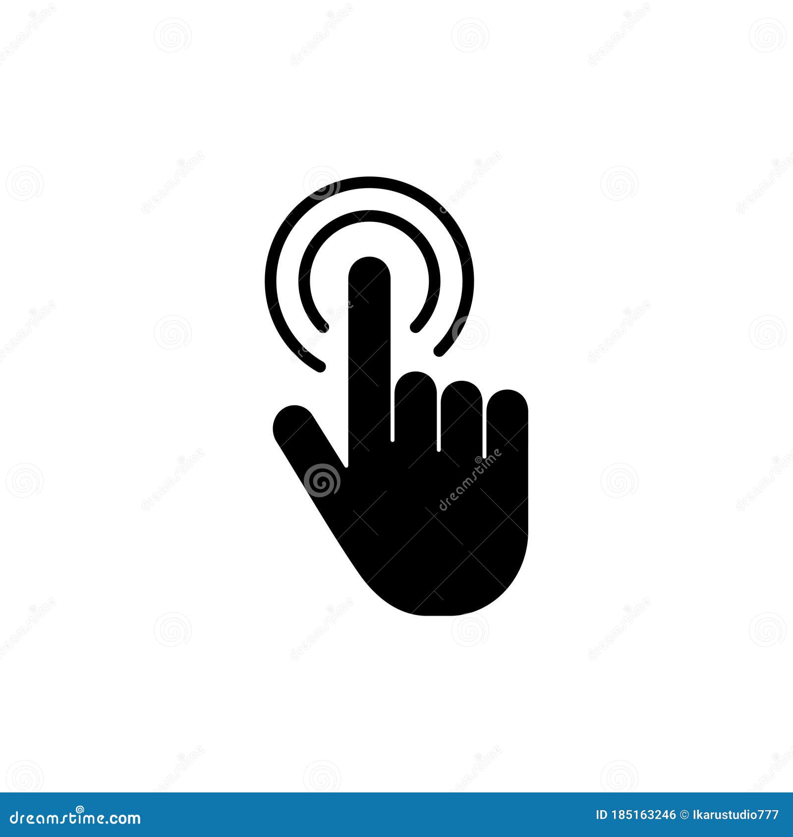 Finger Pointer And Smileys On A White Background Vector Illustration ... Finger Pointer And Smileys On A White Background Vector Illustration ...