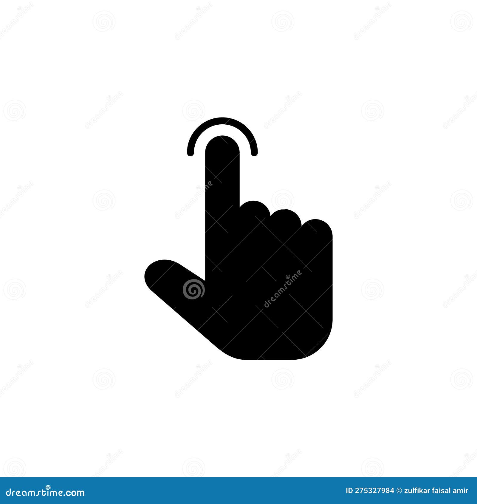 Hand Cursor Icon. Cursor Icon. Hand Cursor Icon Clik Stock Vector ...