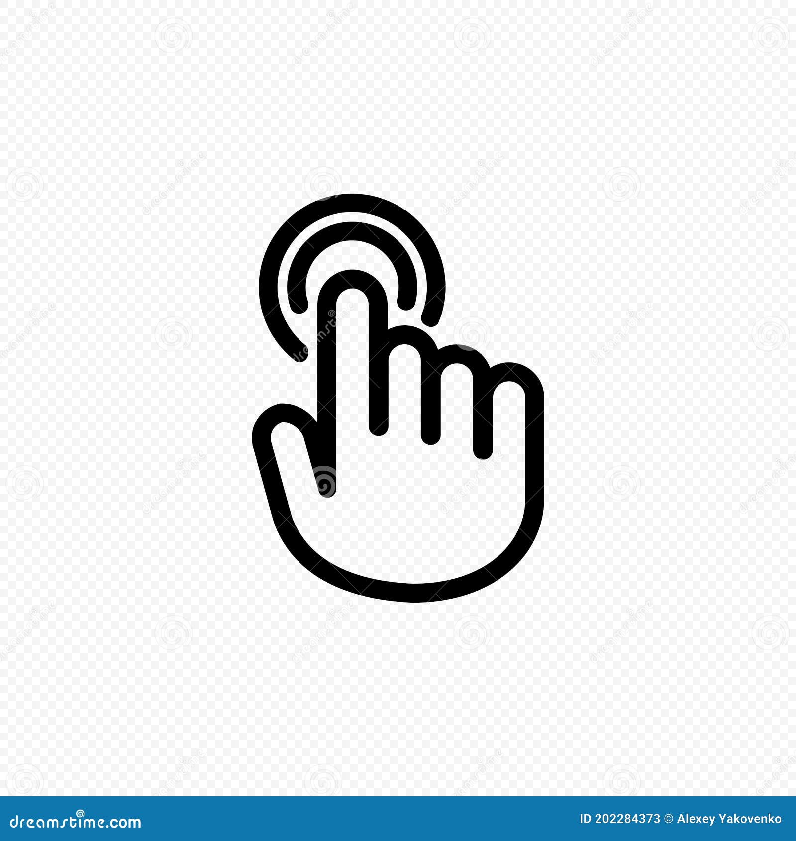 Hand Cursor Transparent Background