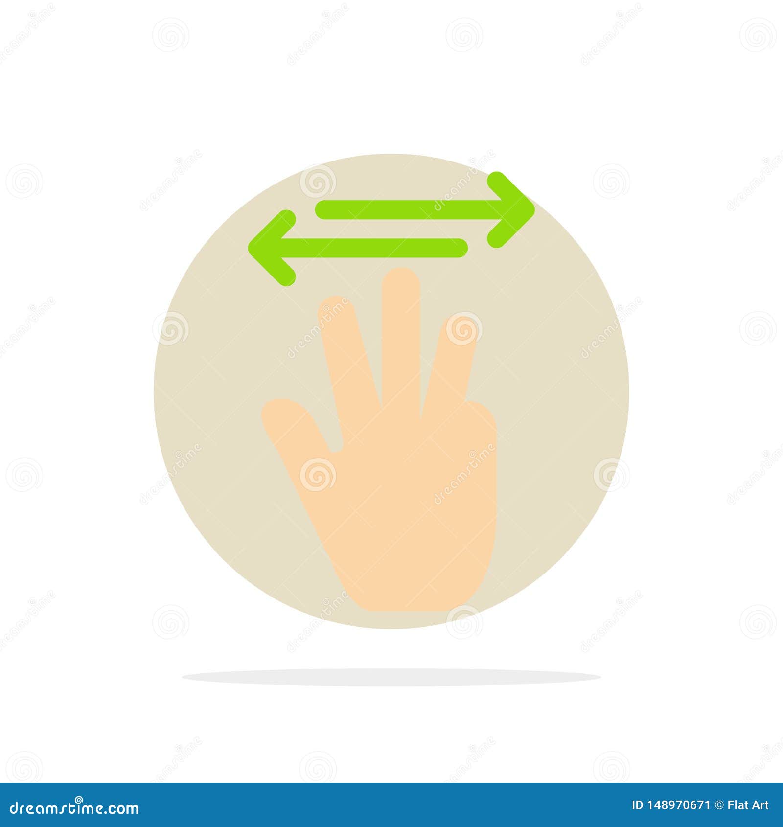 Set Of 4 Right Abstract Iridescent Radial Gradient Circles Isolated On ...