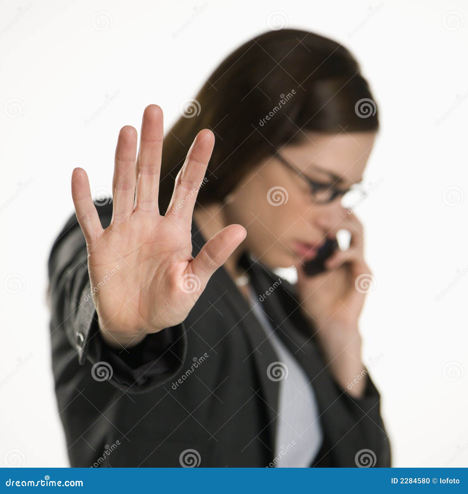 Hand der Frau. stockfoto. Bild von porträt, hand, farbe - 2284580