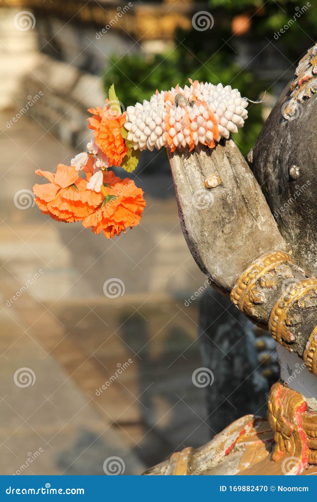 Hand of deva statue stock photo. Image of faith, praying - 169882470