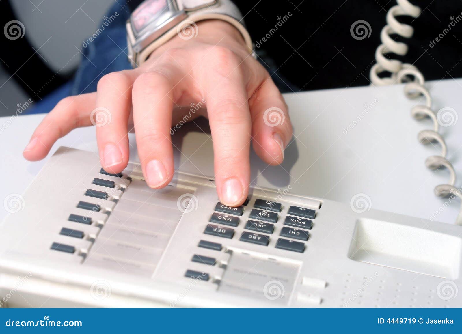 Hand dialing stock image. Image of contact, dialing, caller - 4449719