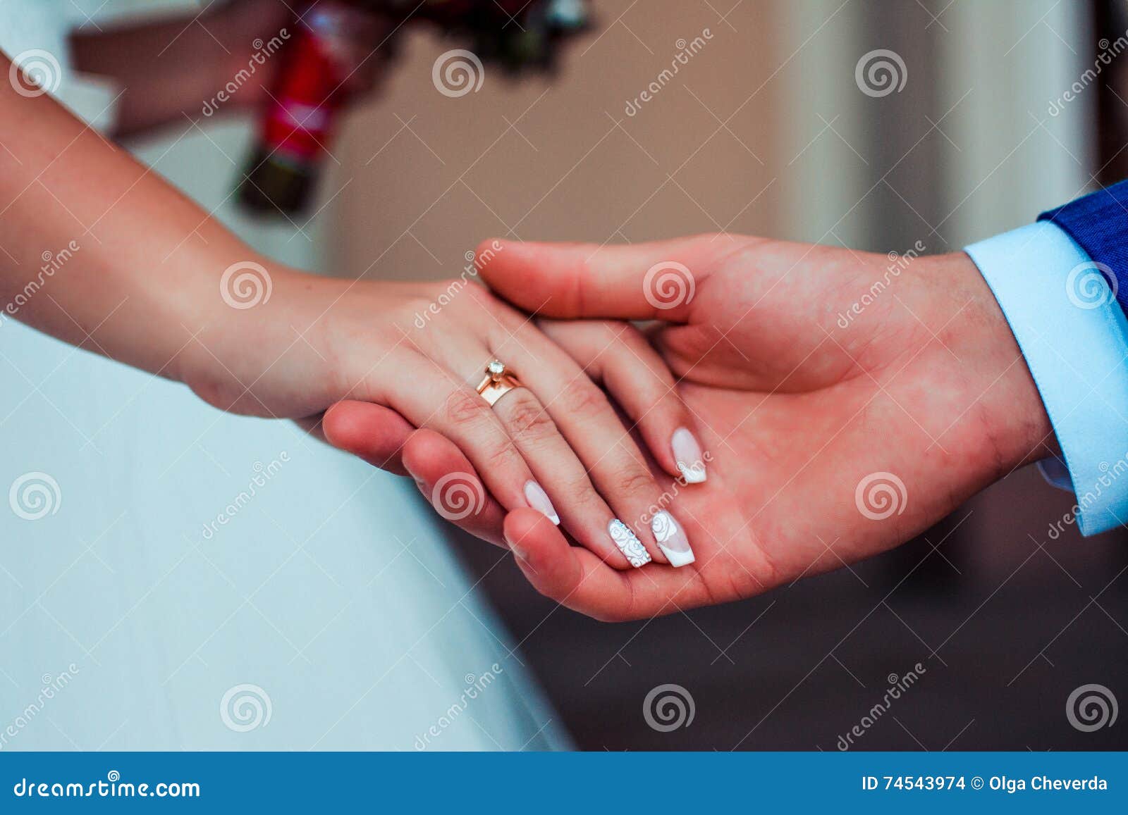 Hand with Diamond stock photo. Image of family, marry - 74543974