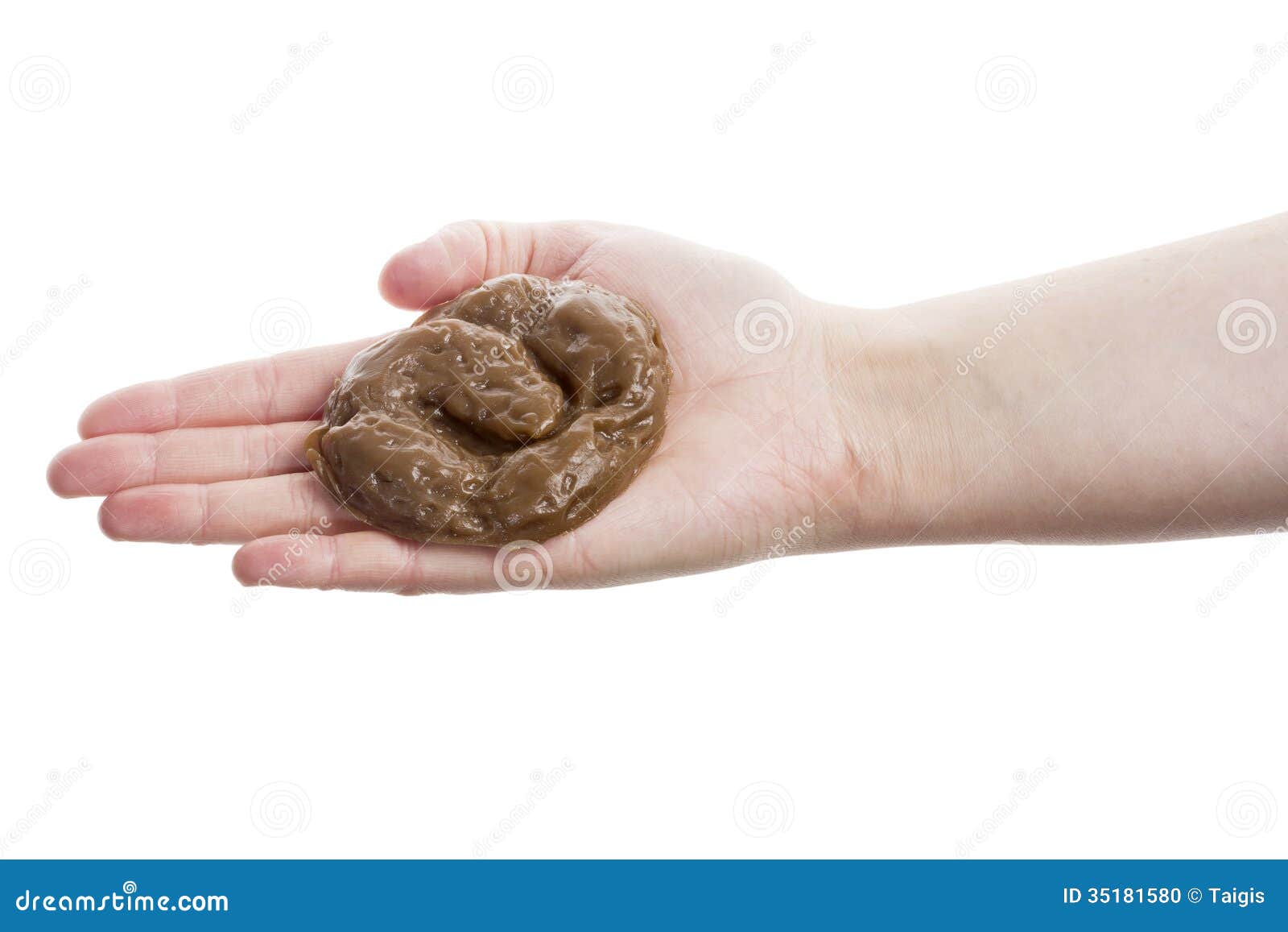 Hand, Die Gefälschte Ausscheidung Hält Stockfoto - Bild von fälschung ...