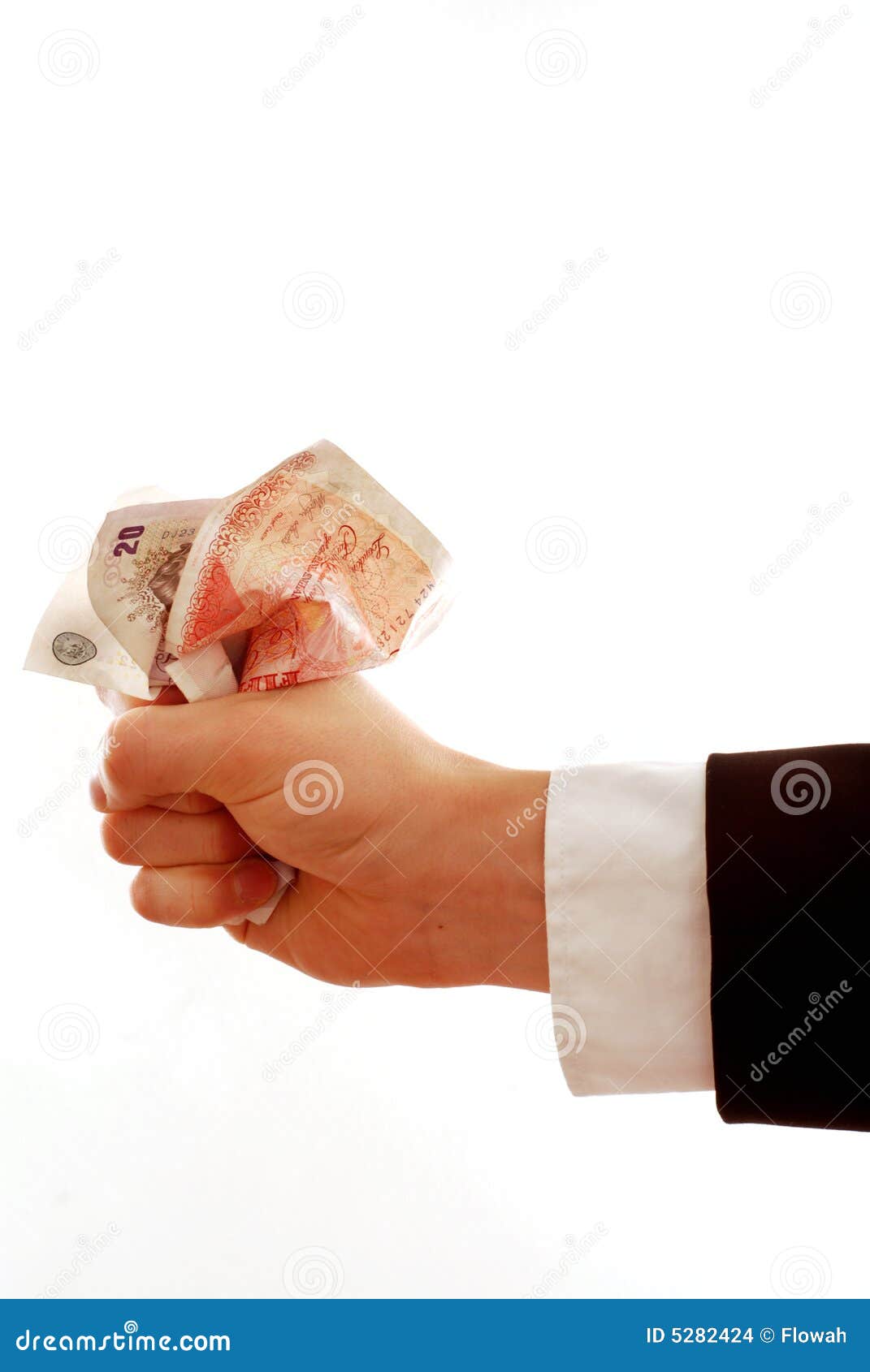 Hand Die Geld Geven Picture. Image: 5282424