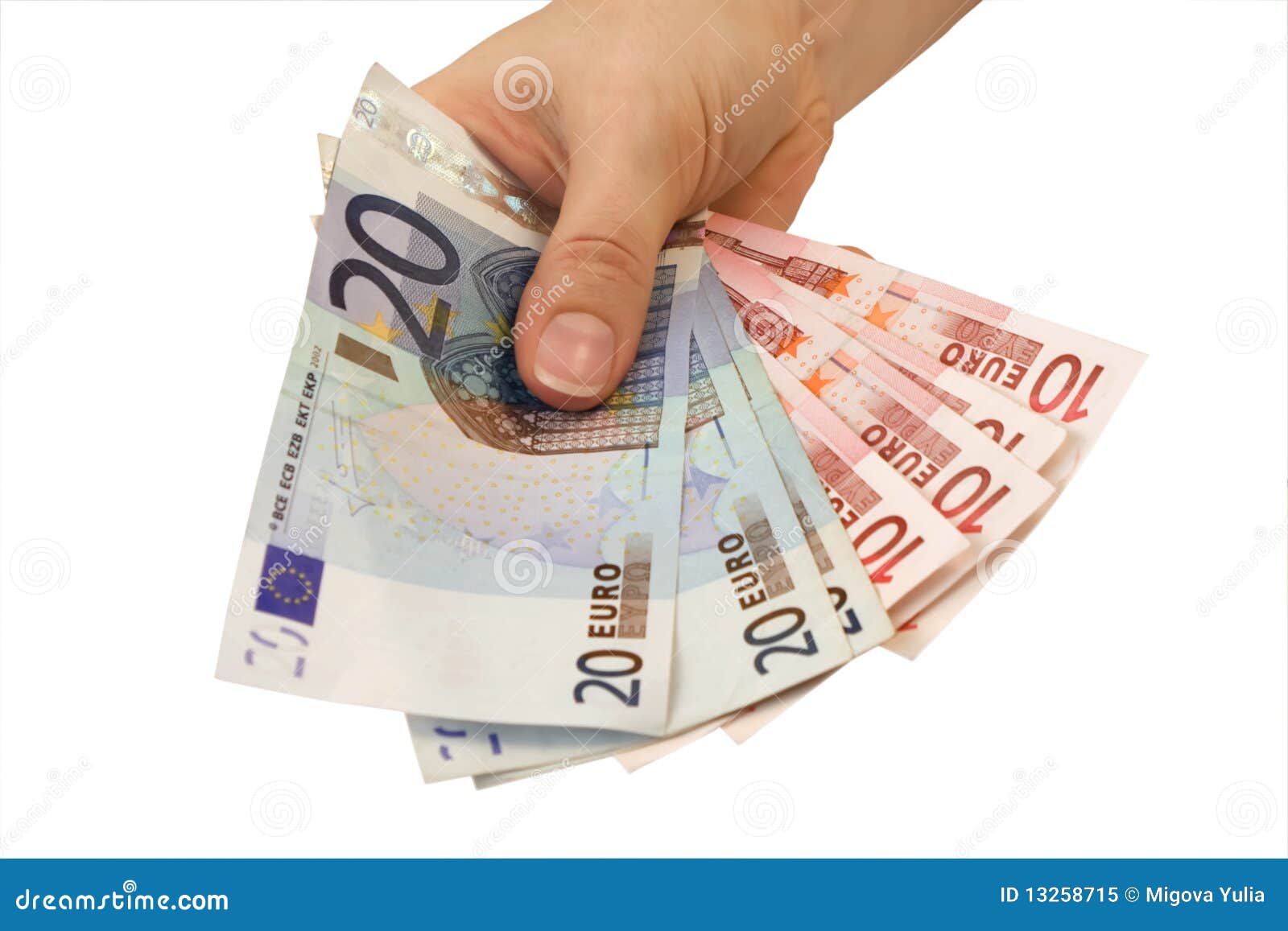 Hand, die Geld gibt stockbild. Bild von kauf, rechnungen - 13258715