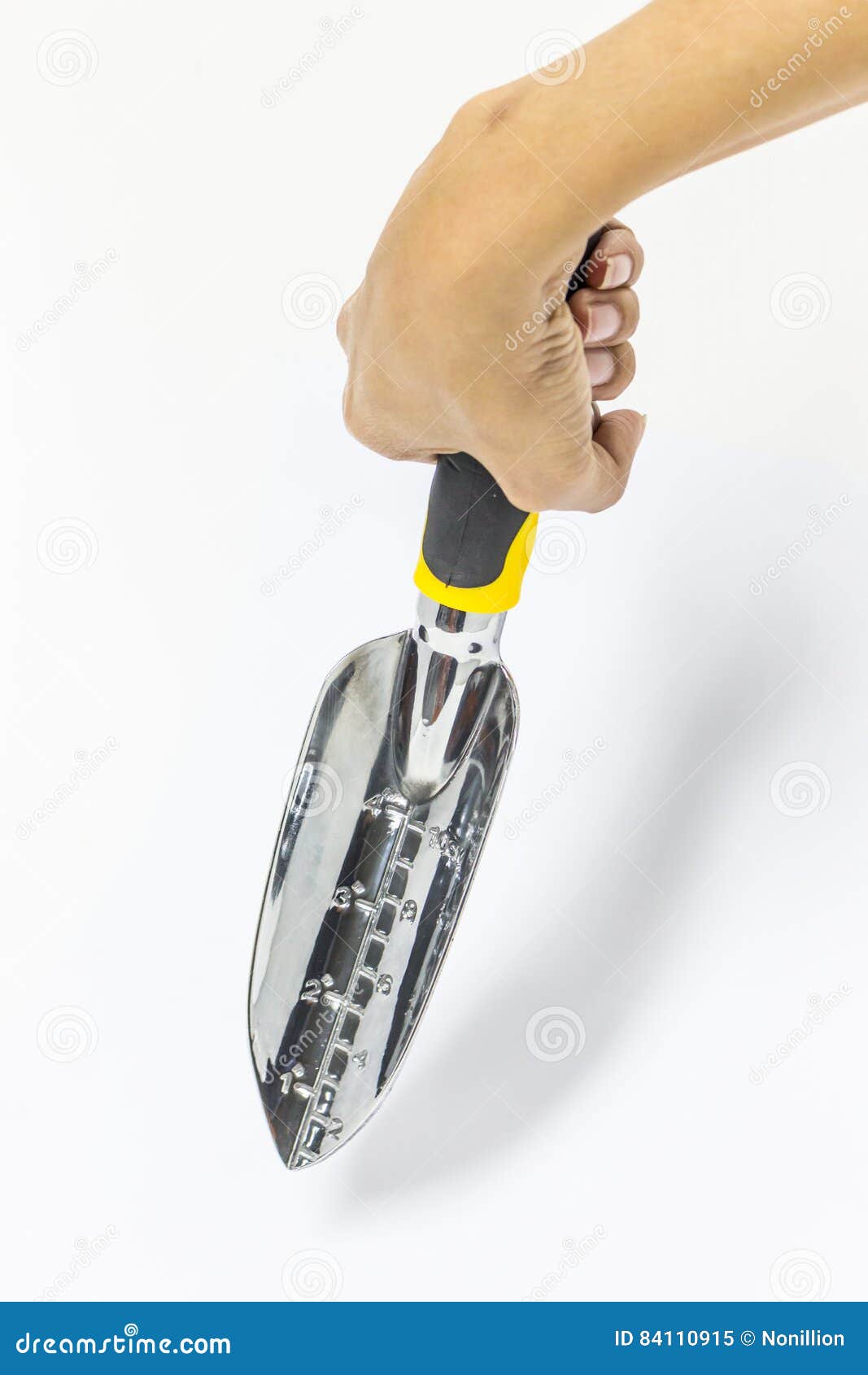 Hand Digging by Small Shovel Stock Image - Image of fork, agriculture ...
