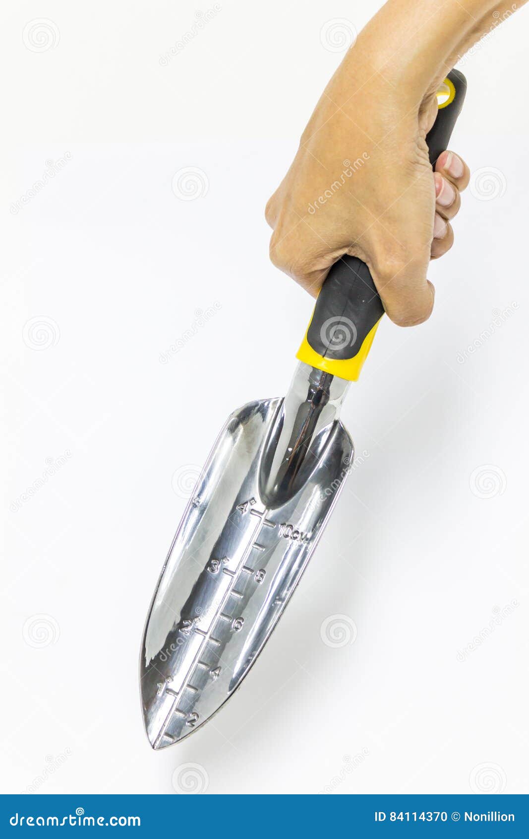 Hand Digging by Small Shovel Stock Photo - Image of flower, fork: 84114370