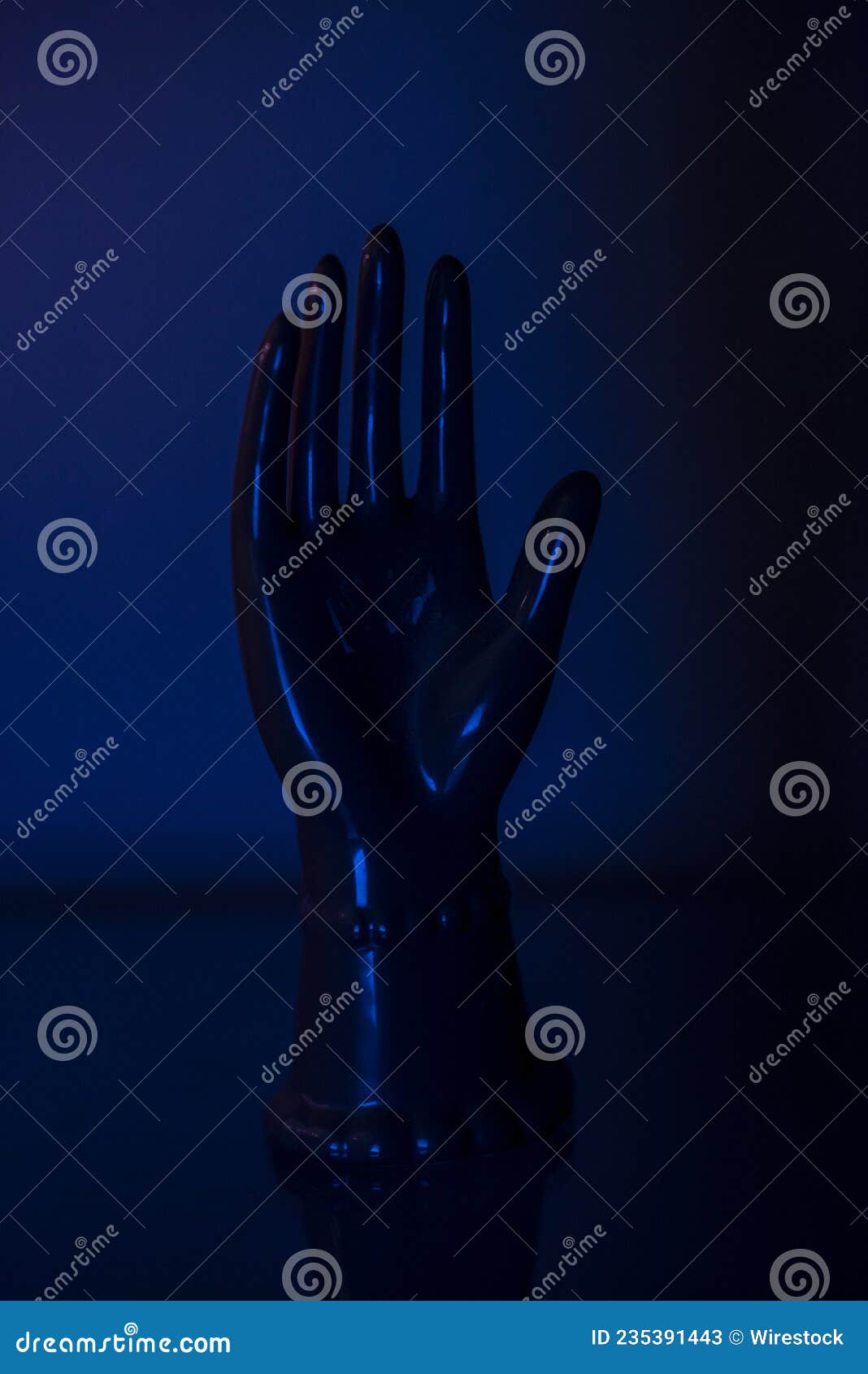 Hand in dimmed light stock image. Image of clairvoyant - 235391443