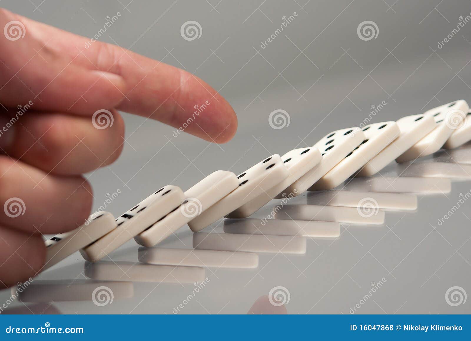 Hand with domino stock photo. Image of spotted, domino - 16047868