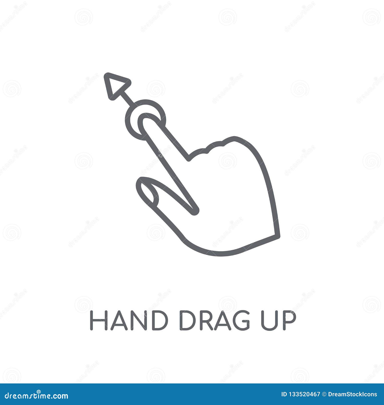 Hand Drag Icon