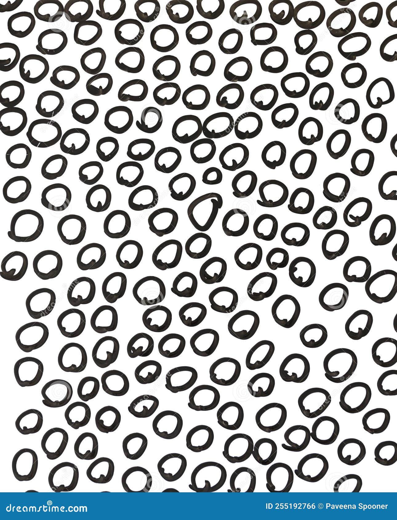 Hand-draw Back Ink Background. Creative Monochrome Hand Drawn ...