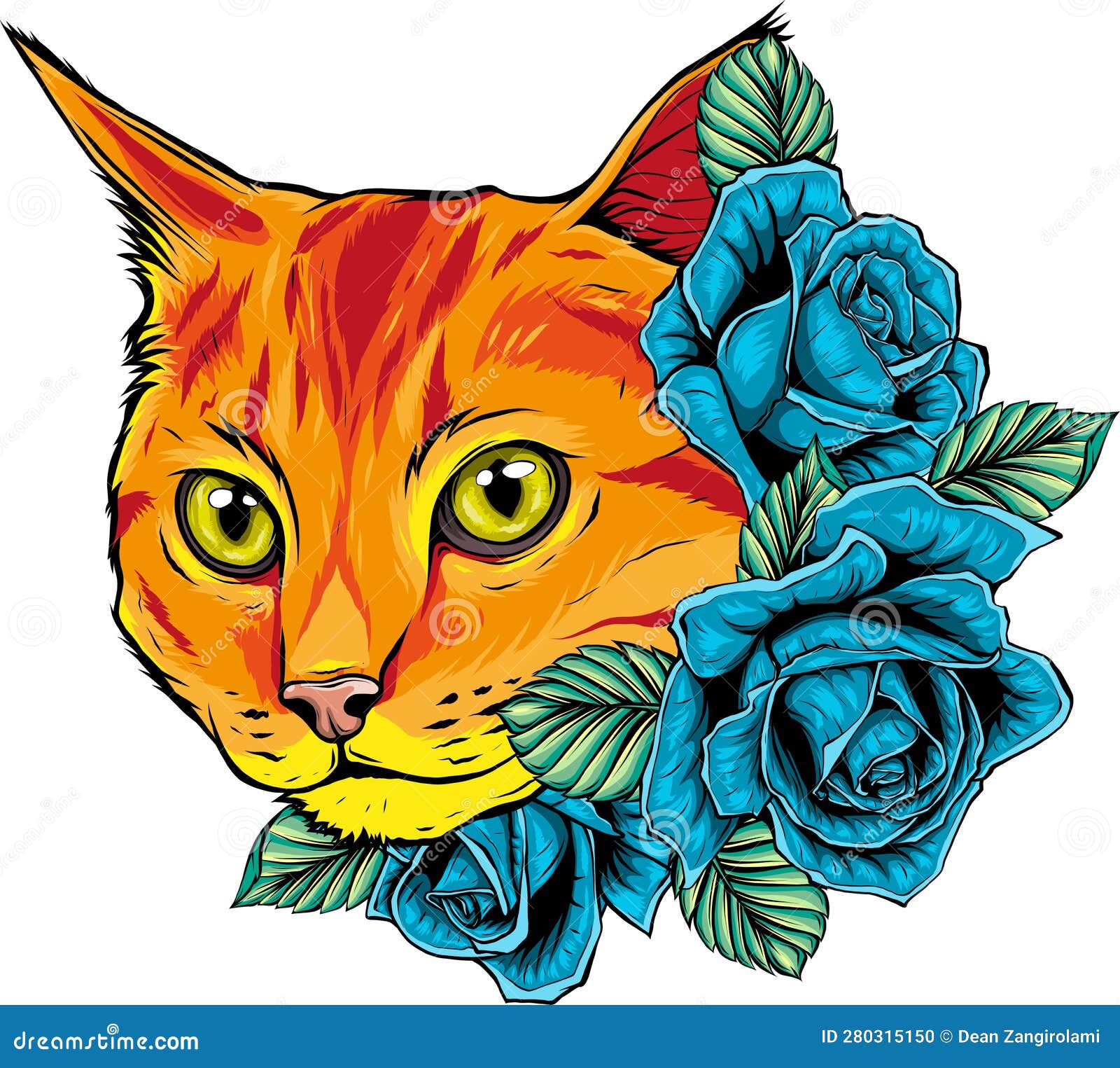 Hand Draw of Cat Head Vector Illustration Design Stock Vector ... Hand Draw of Cat Head Vector Illustration Design Stock Vector ...