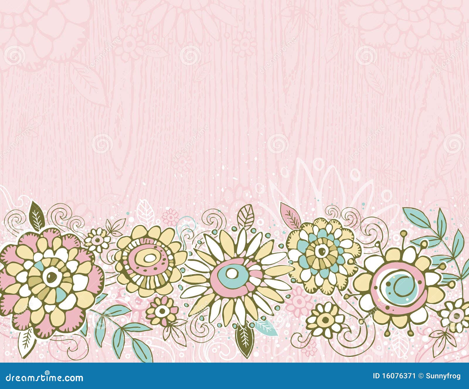 Hand Draw Flowers Pink Background Stock Illustrations – 3,430 Hand Draw ...