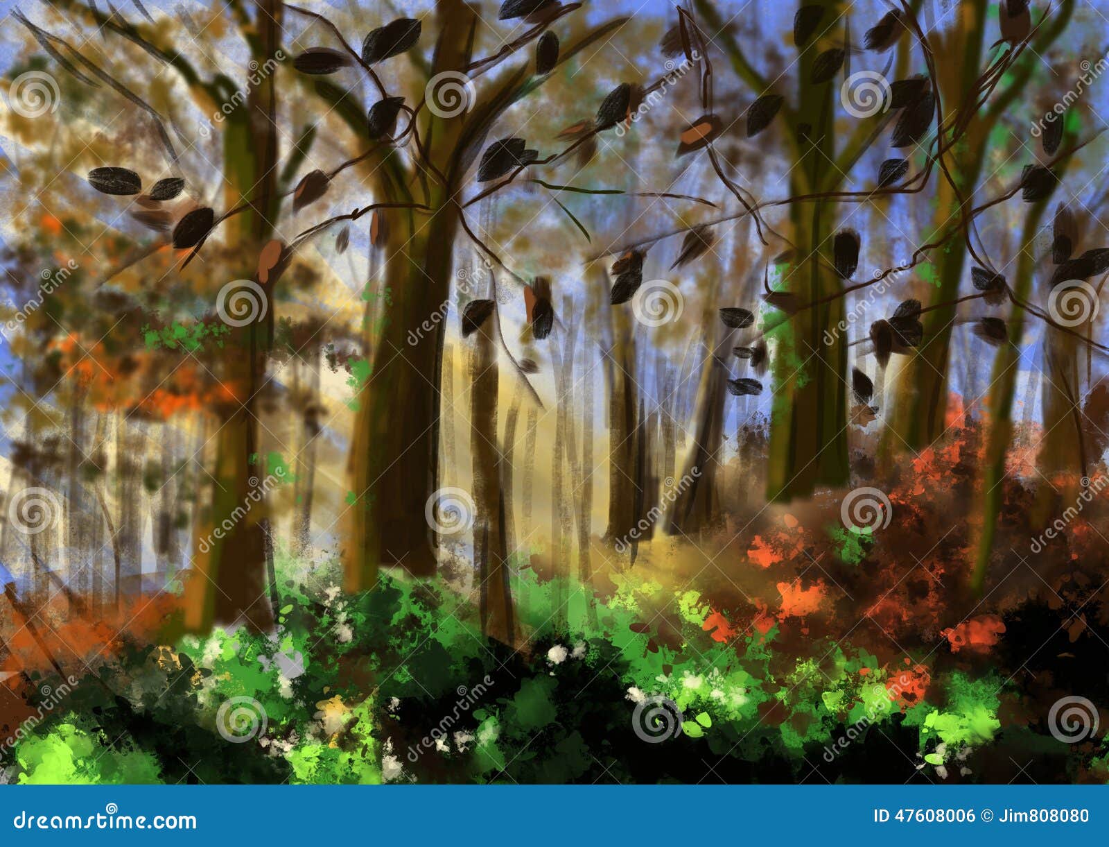 Draw Forest Stock Illustrations – 18,203 Draw Forest Stock ...